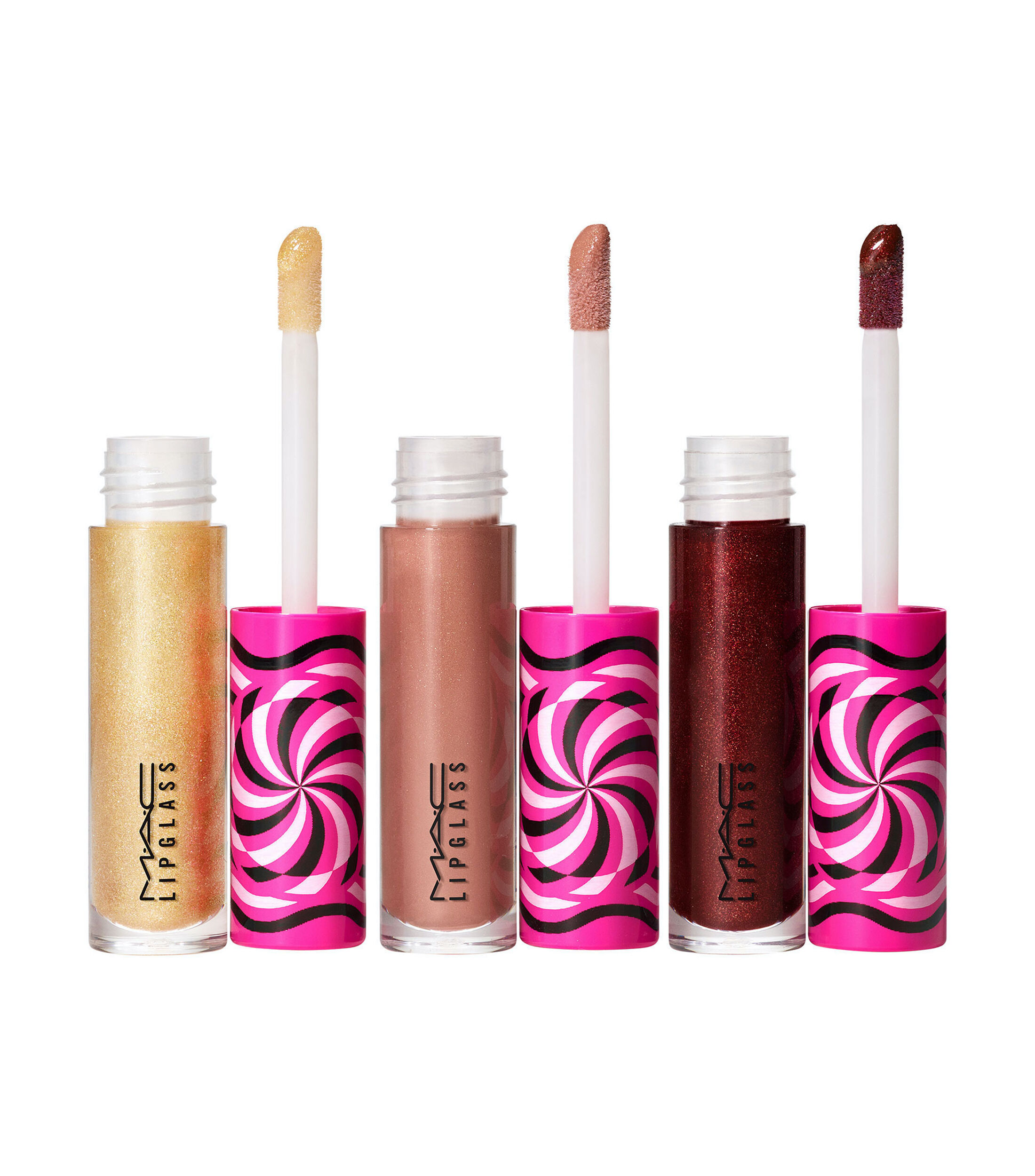 MAC Set de labiales líquidos Hypnotizing Holiday Tiny Tricks Mini Trio ...