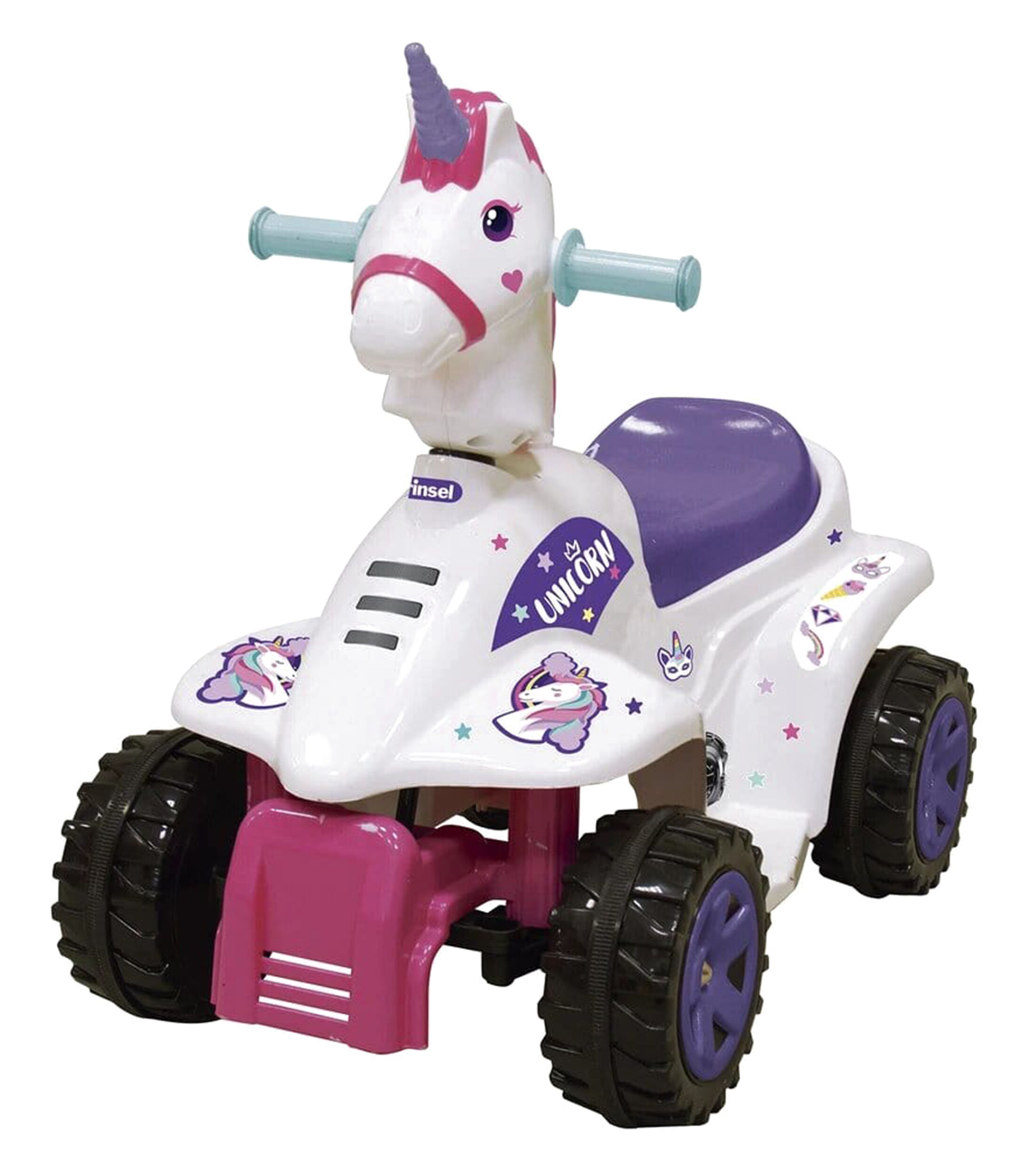 Prinsel Moto Eléctrica Mini Quad Unicornio - El Palacio de Hierro