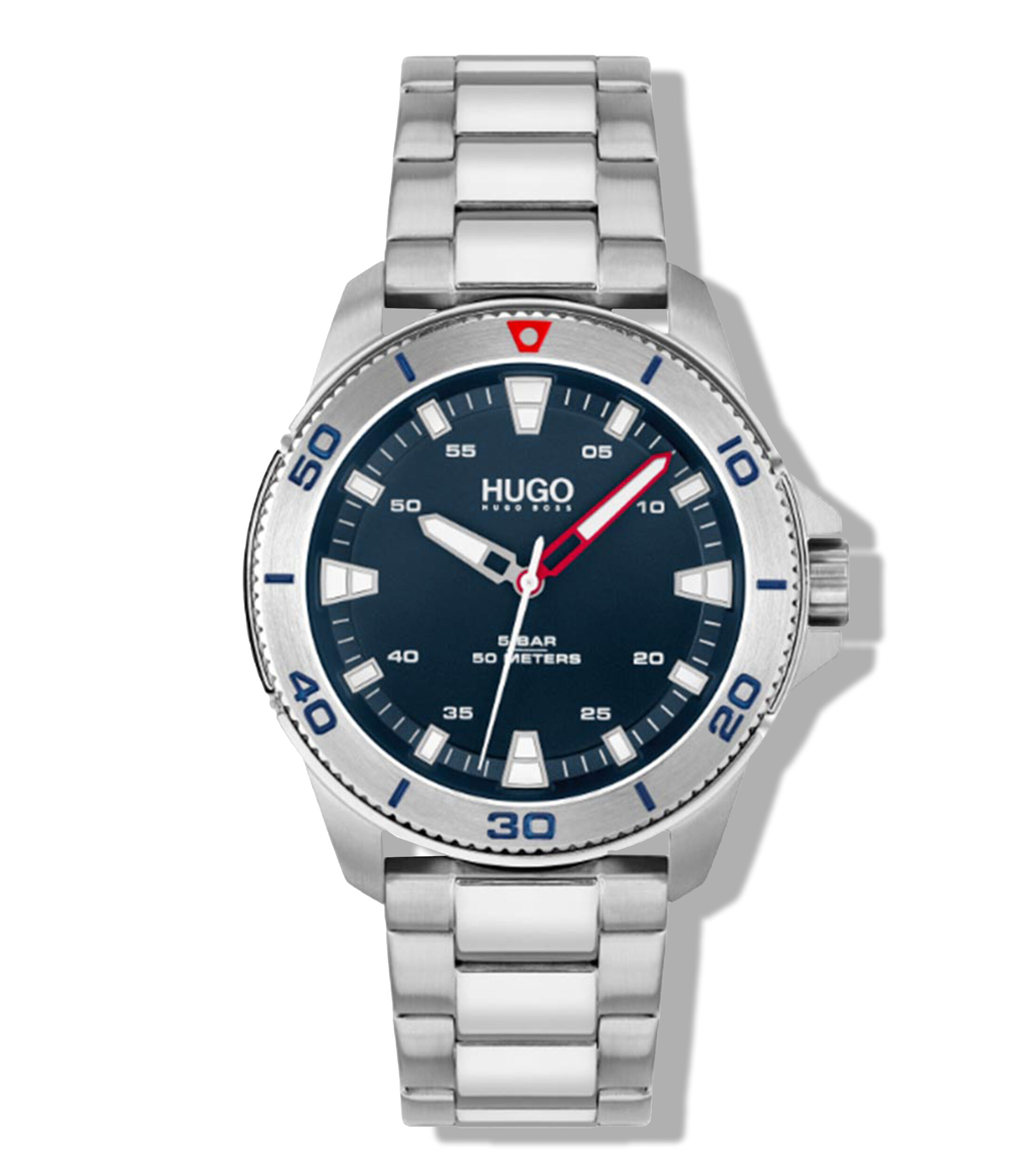 Hugo Reloj Hugo Streetdiver Acero Inoxidable Hombre - El Palacio de Hierro
