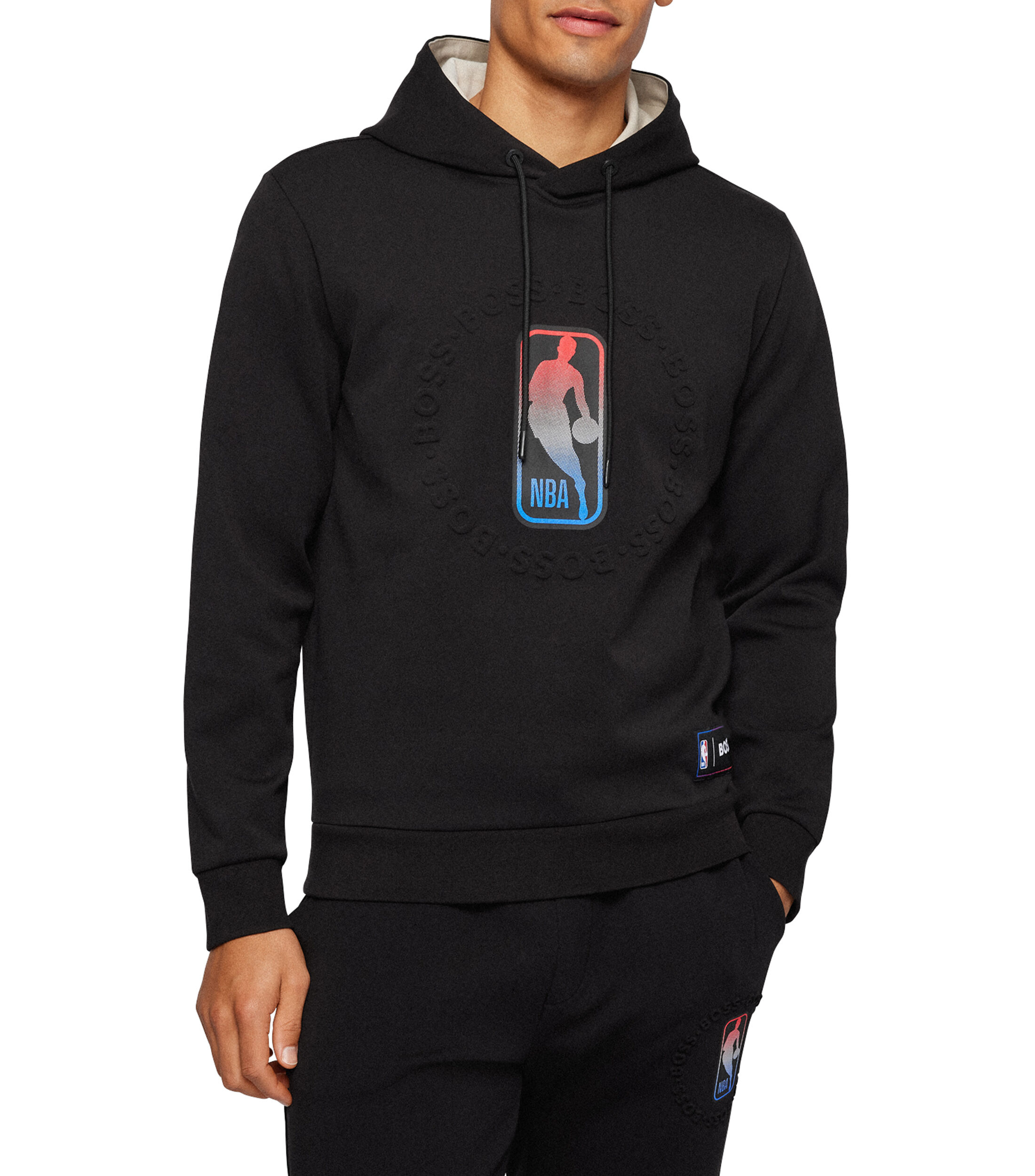Boss Sudadera con capucha BOSS x NBA y detalle doble de la marca Hombre ...