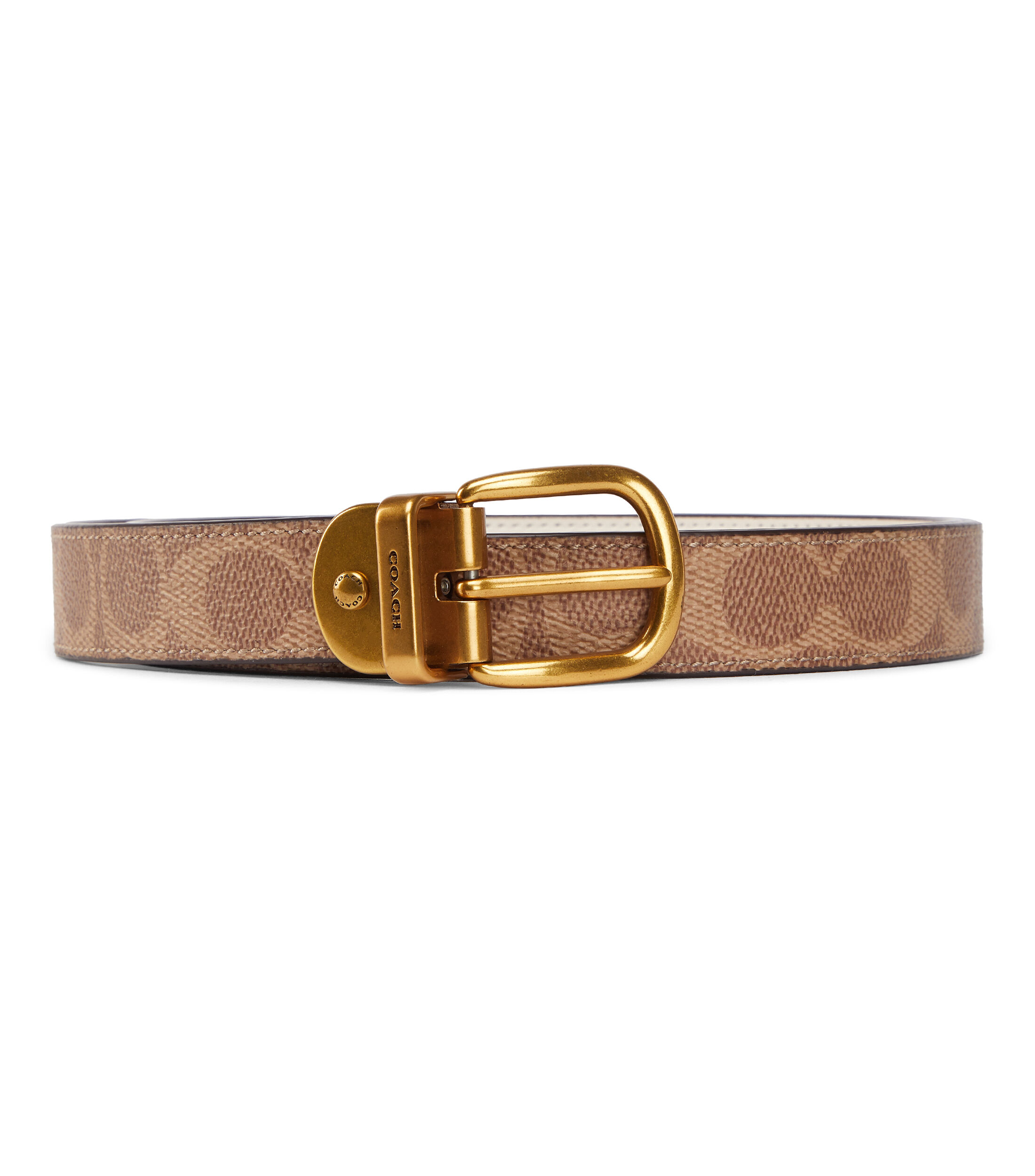 COACH Cinturón reversible en piel multicolor Mujer - El Palacio de Hierro