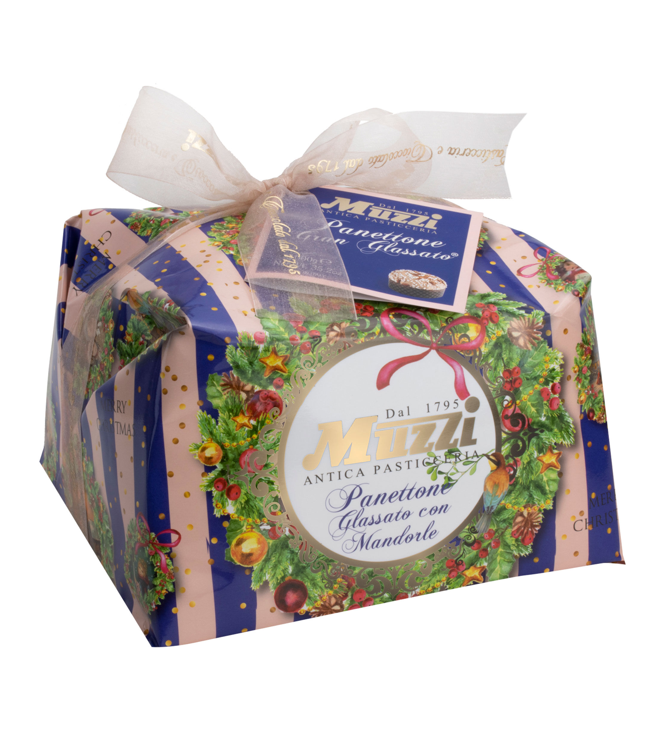 Muzzi Panettone Glaseado, 1 Kg - El Palacio de Hierro