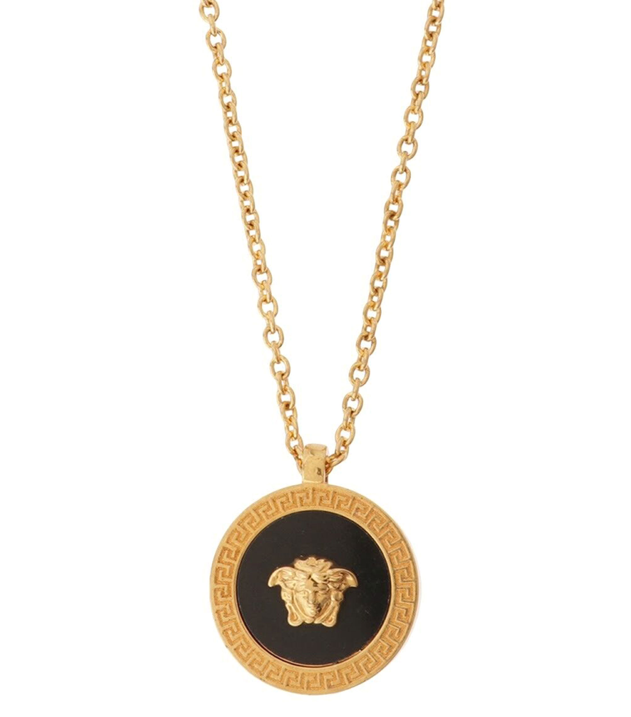 Versace: Collar con dije redondo Hombre | El Palacio de Hierro