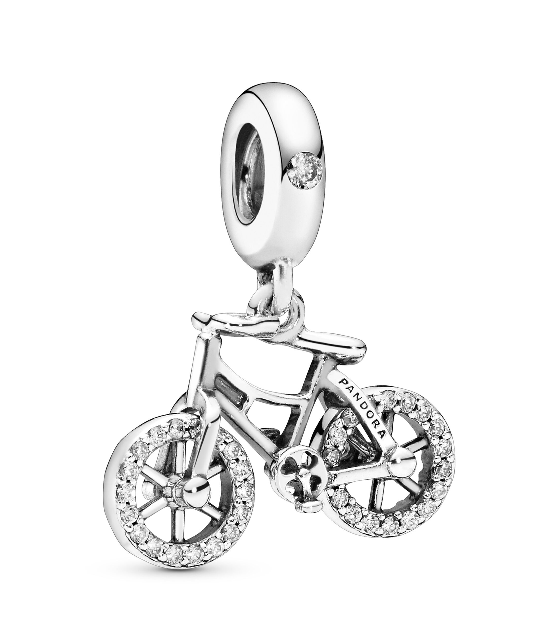 Pandora Charm de plata colgante Bicicleta Mujer - El Palacio de Hierro
