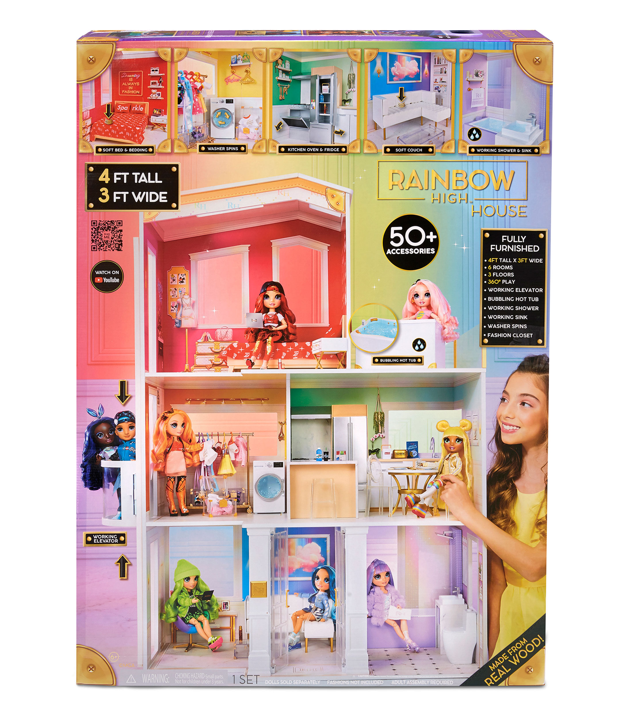 L.O.L. Surprise! O.M.G. Casa de Muñecas Rainbow - El Palacio de Hierro