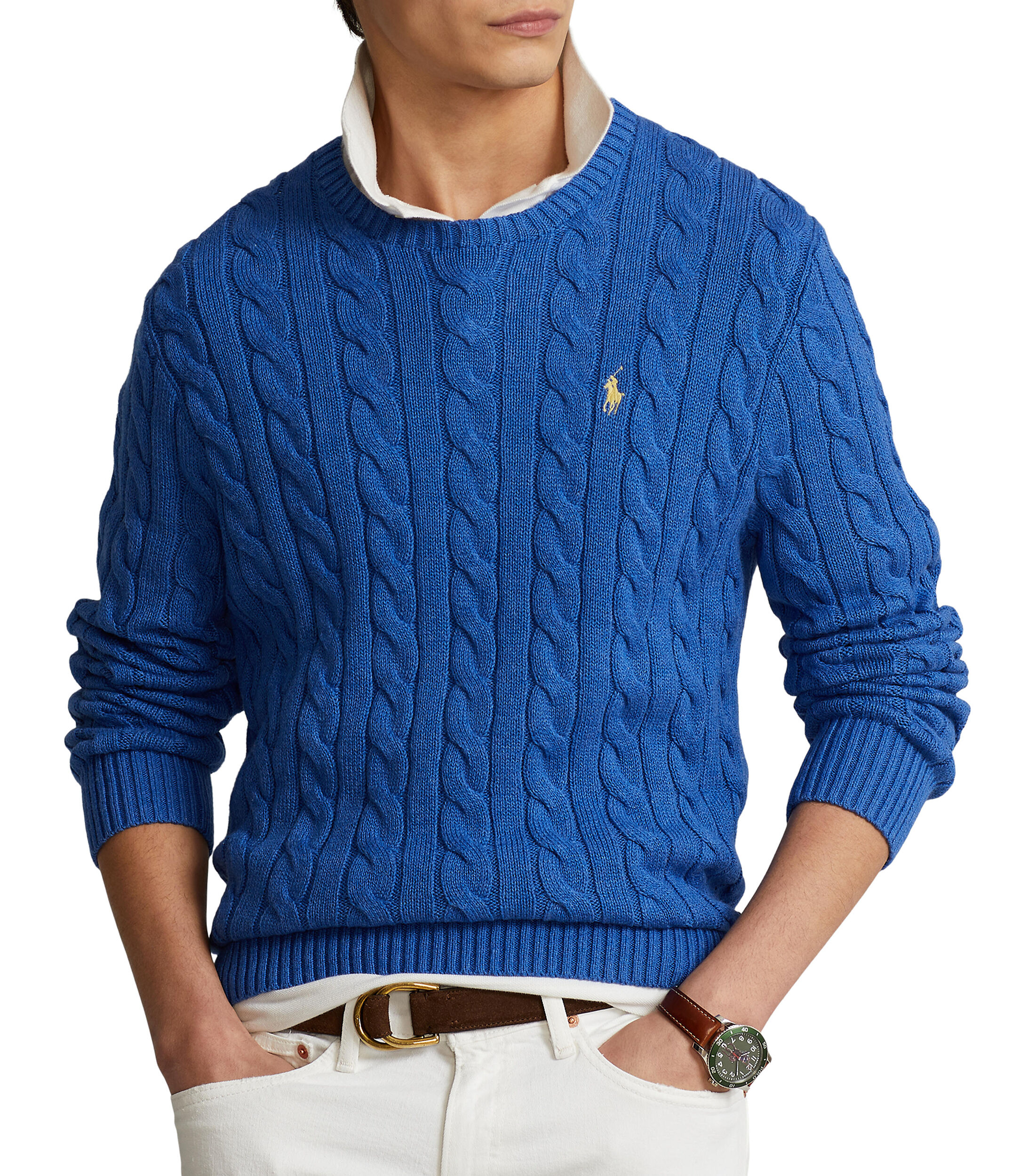 Polo Ralph Lauren Suéter cuello redondo Hombre - El Palacio de Hierro