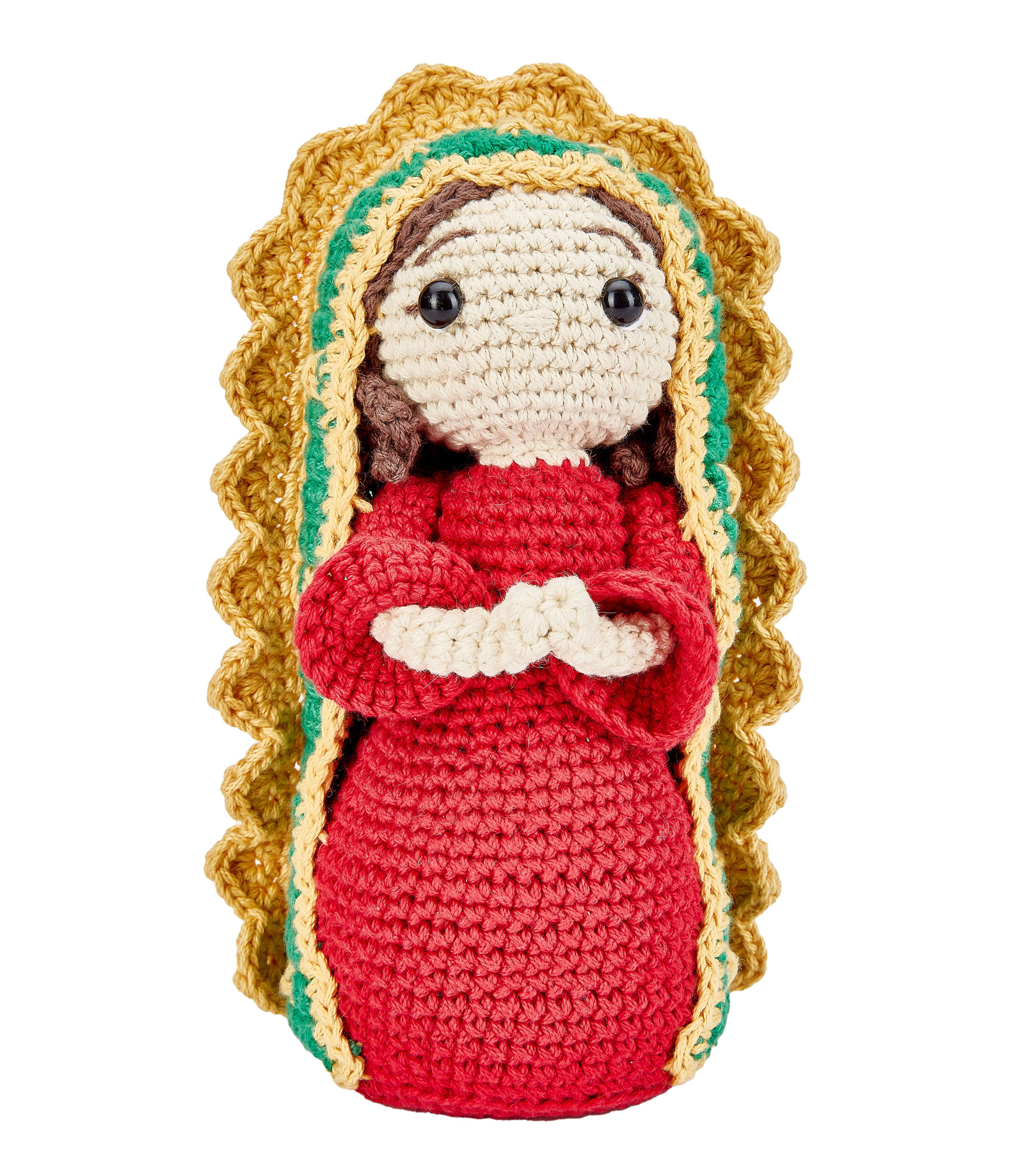 Nonita Figura Virgen de Guadalupe tejida a mano - El Palacio de Hierro