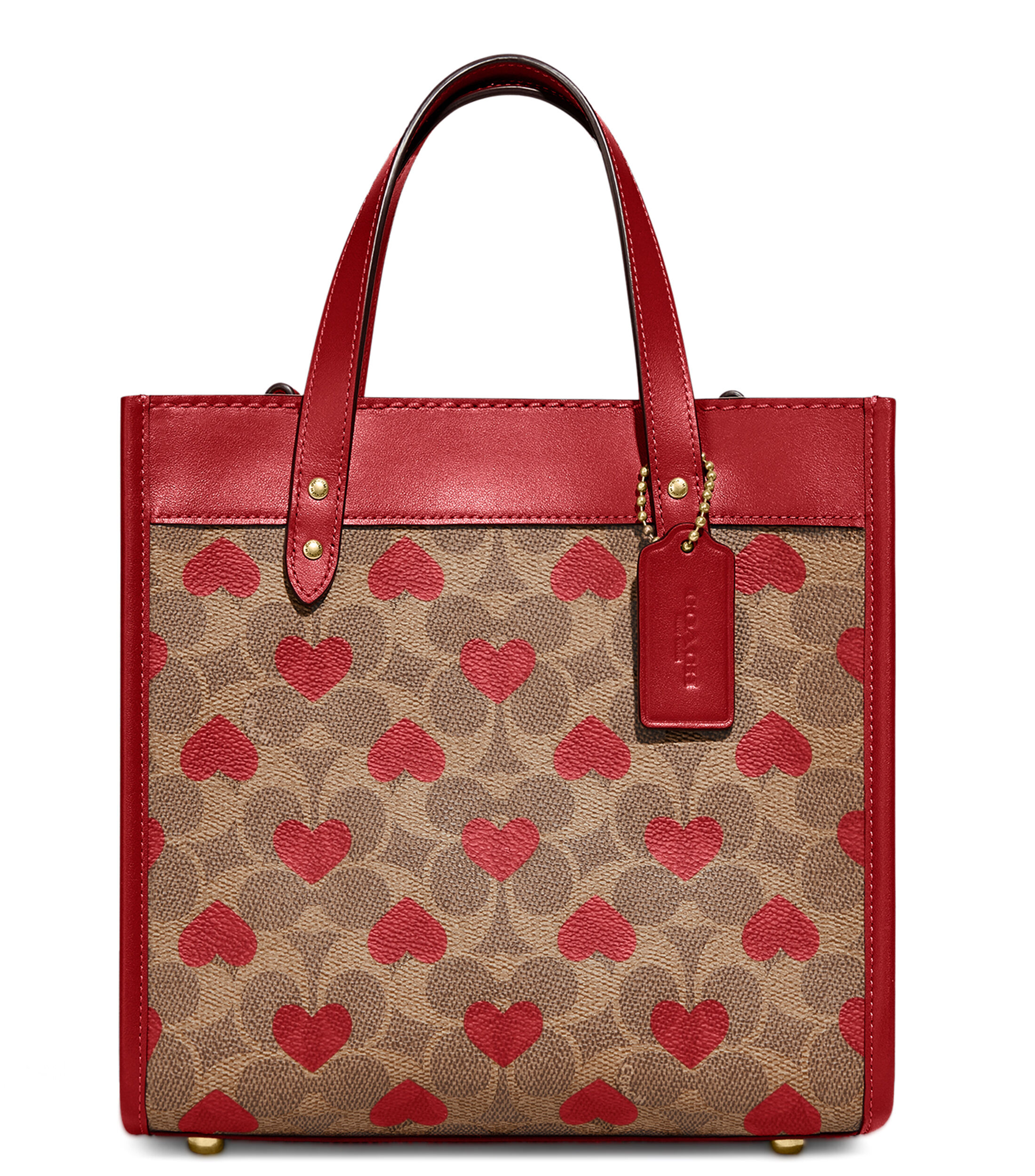 COACH Bolso Satchel en piel Corazones - El Palacio de Hierro