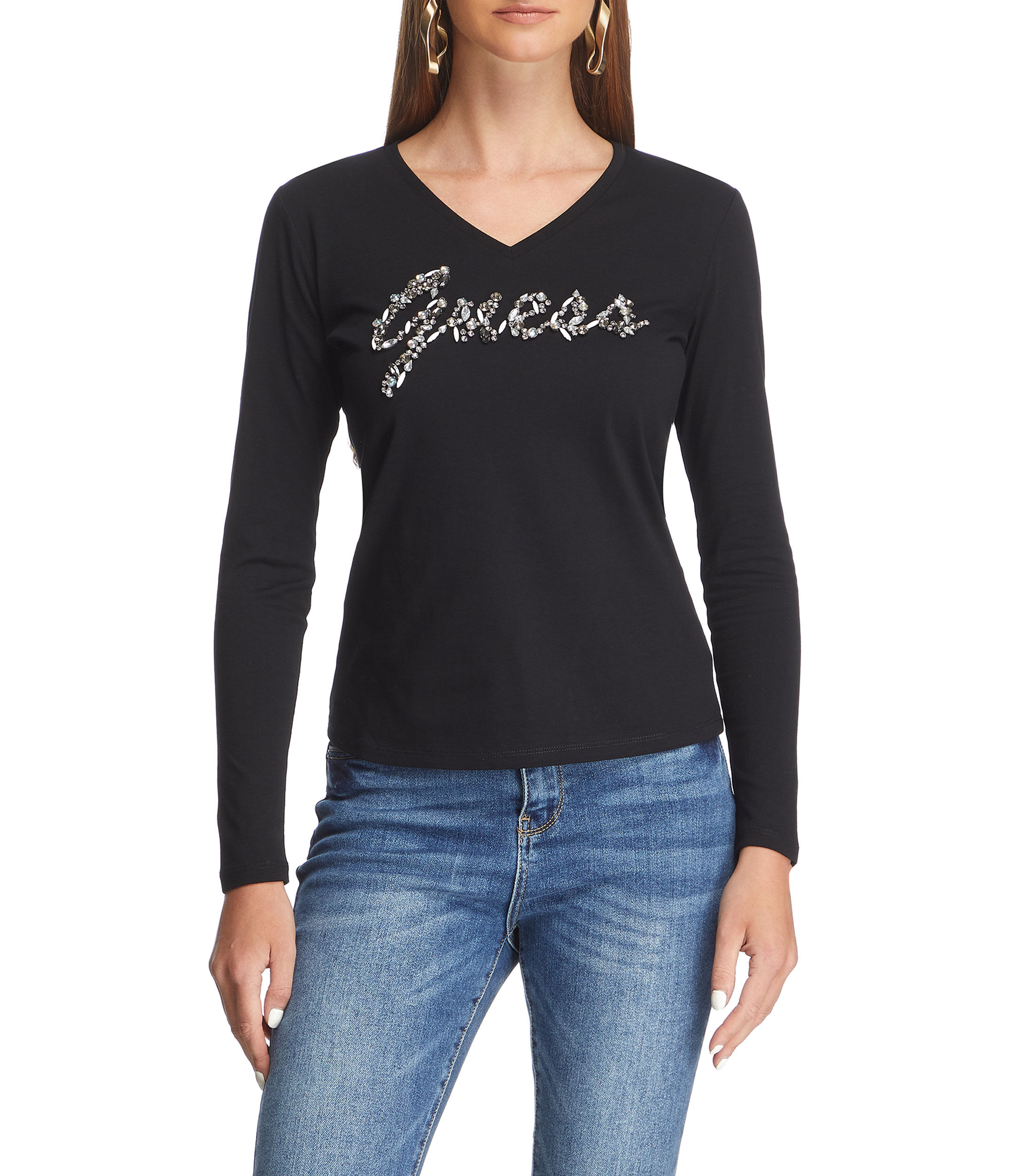 Guess Playera manga larga Mujer - El Palacio de Hierro
