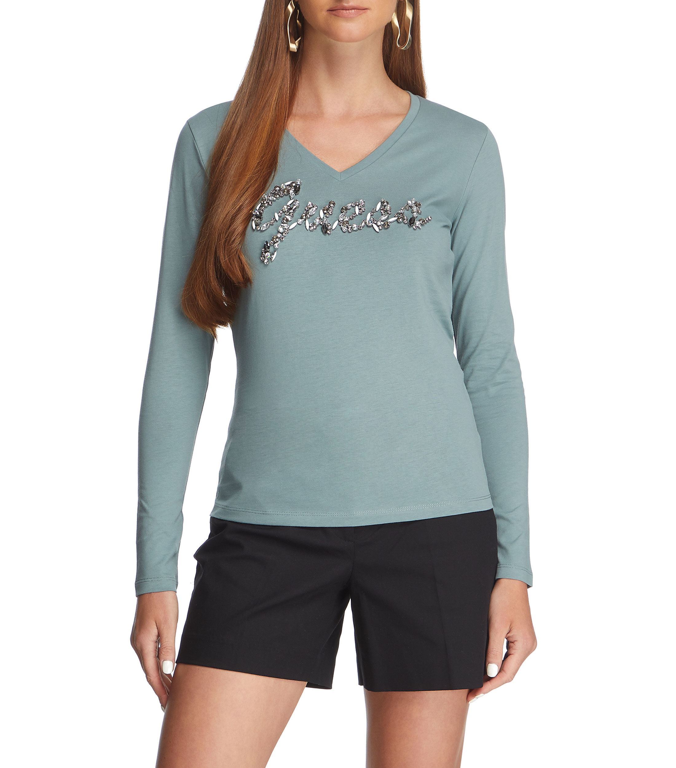 Guess Playera de manga larga Mujer - El Palacio de Hierro