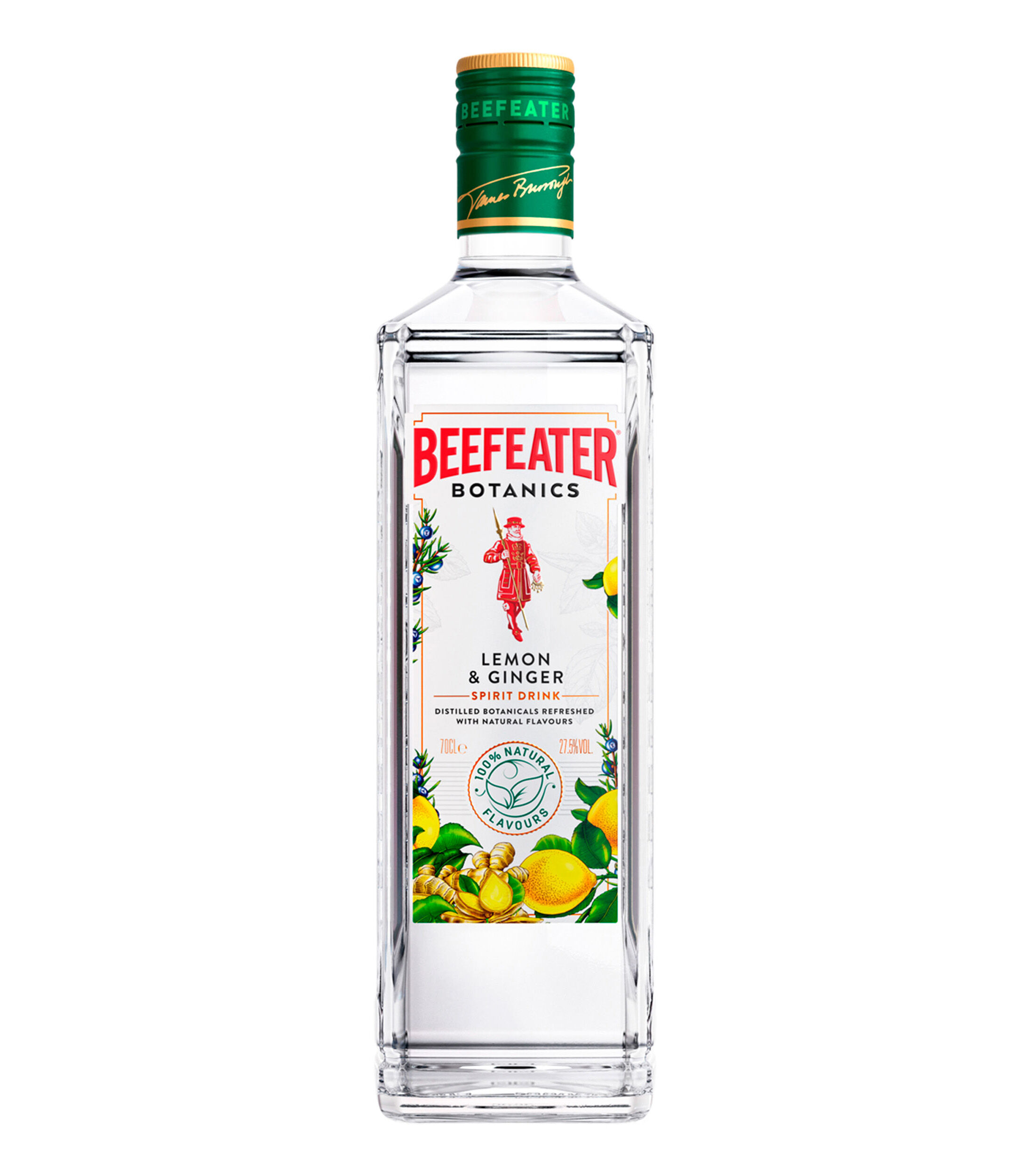 Beefeater Ginebra Sabor a Limón y Jengibre Botanics, 700 ml - El ...