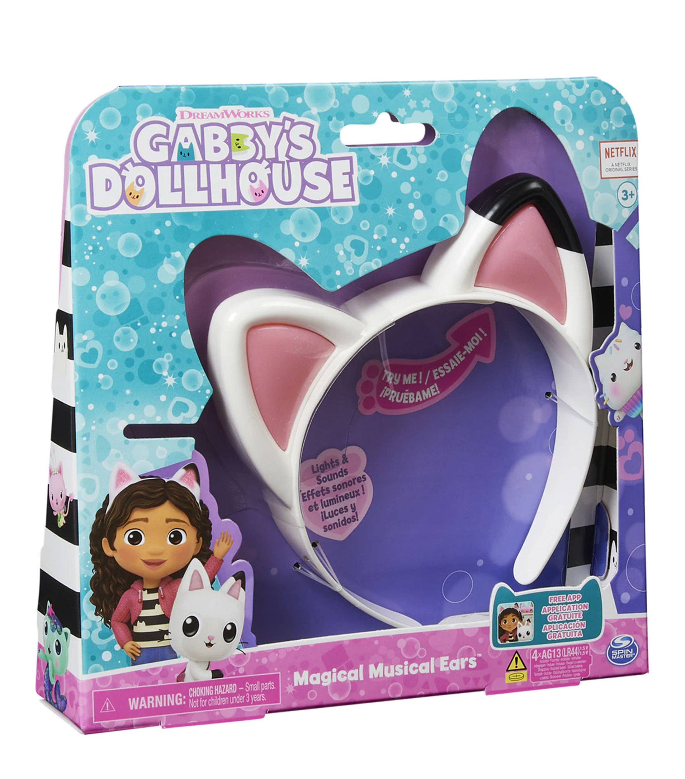 Spin Master Orejas de Gato de Gabby, Gabby's Dollhouse - El Palacio de ...