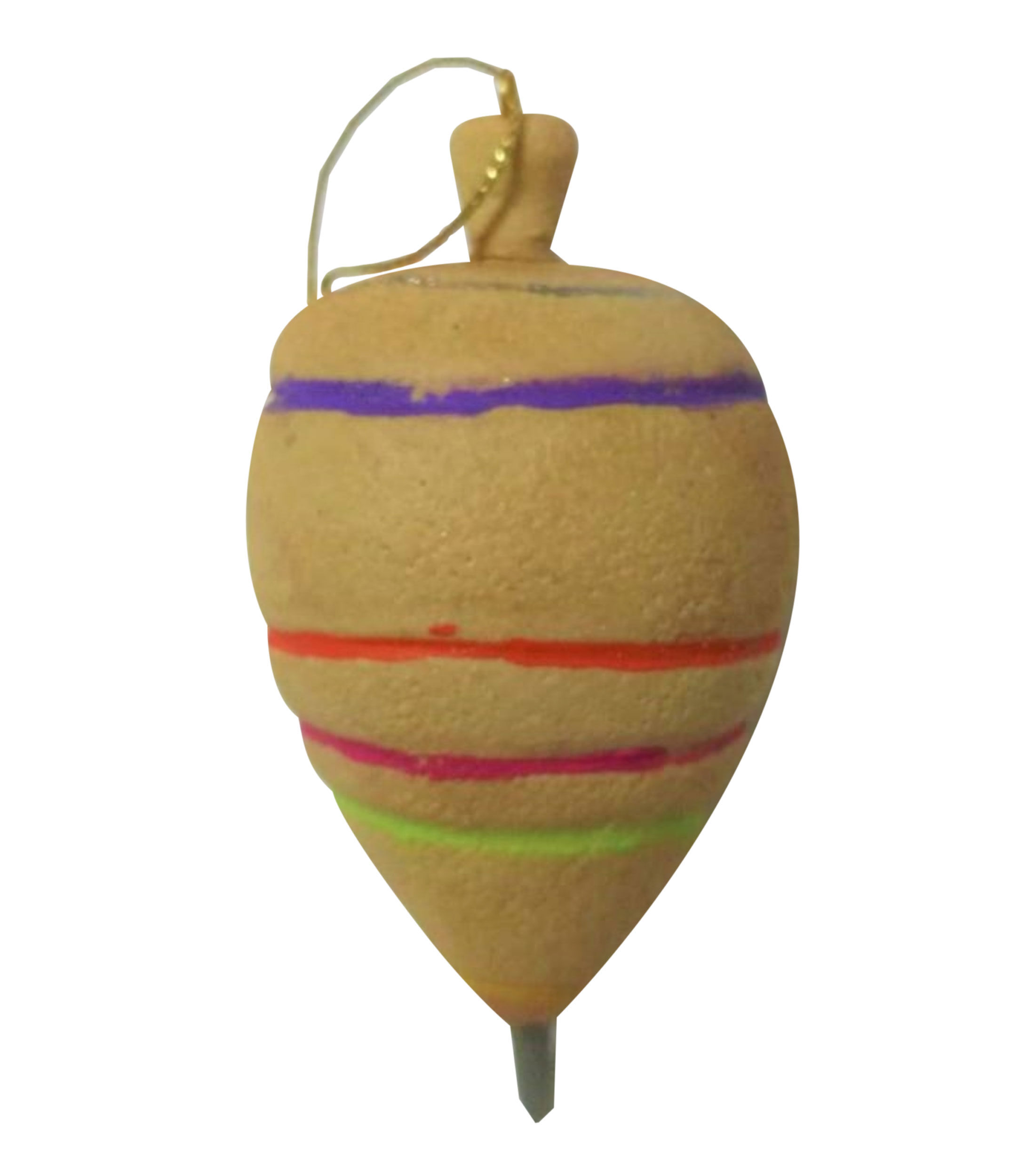 Ideas y Creaciones Ornamento Trompo en migajón - El Palacio de Hierro