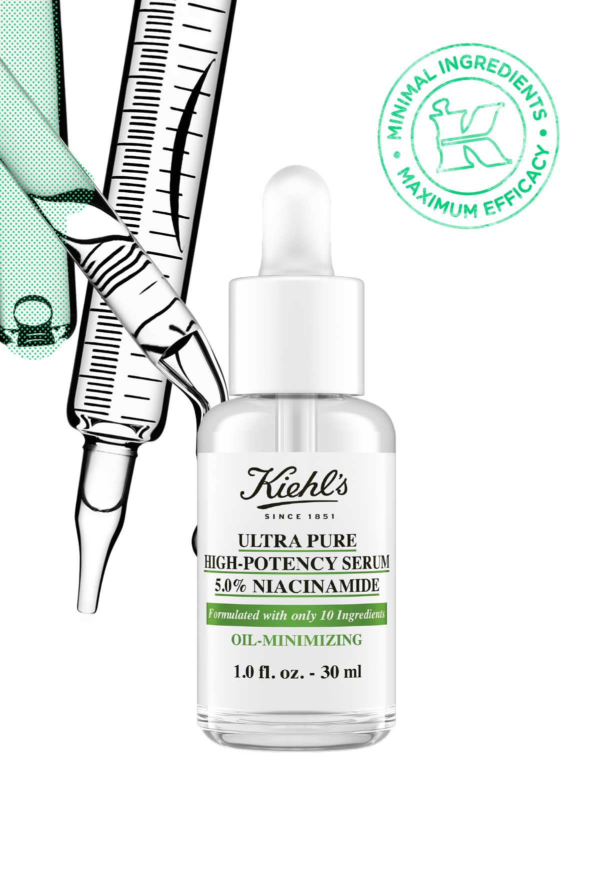 Kiehl's Suero Ultra Pure High-Potency 5.0% Niacinamide, 30 ml - El ...