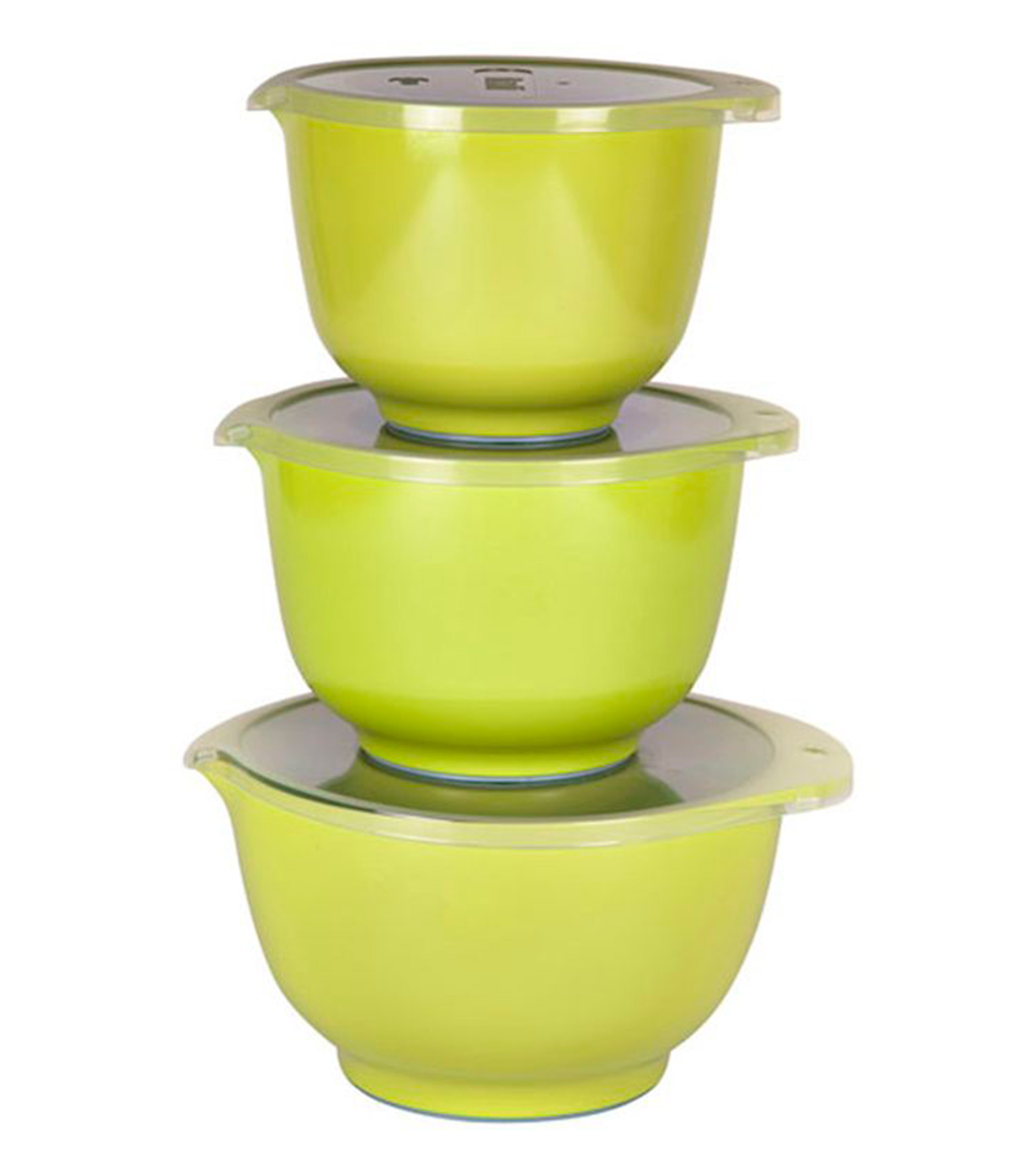 Rosti Set 3 Bowls Margrethe con Tapa Lima - El Palacio de Hierro