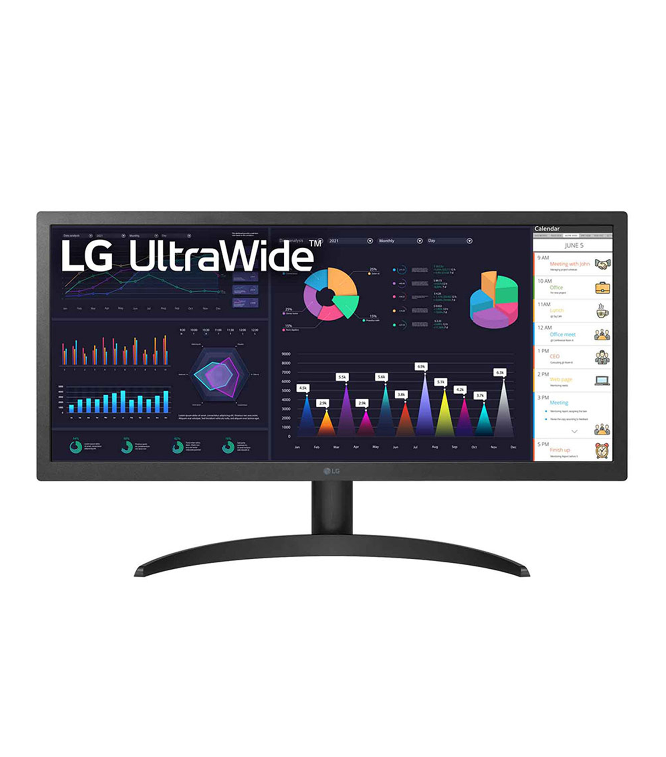 LG: Monitor Gamer 26 Pulgadas Ultrawide LED Full HD 60 Hz 26WQ500-B ...