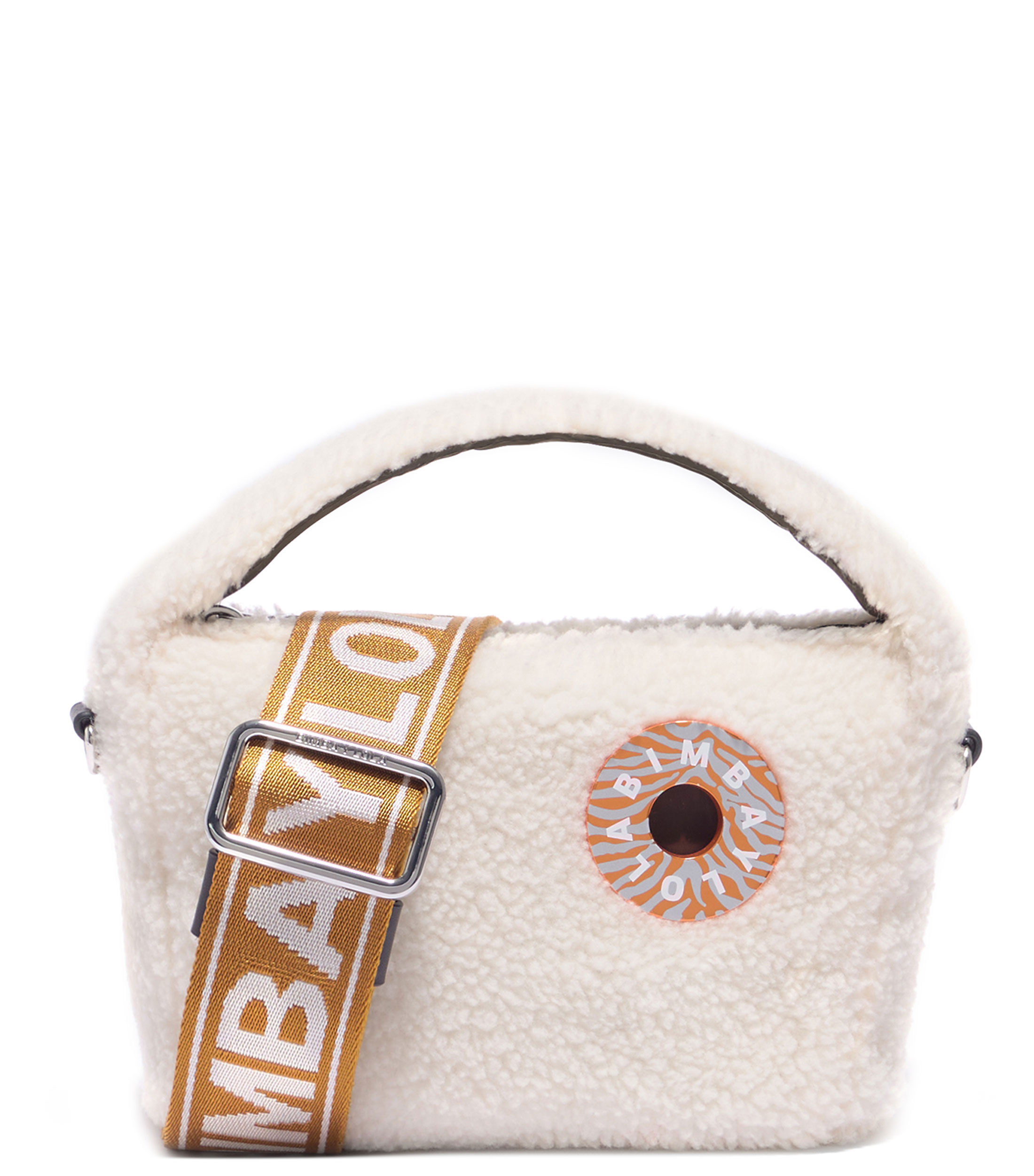 Bimba y Lola: Bolso Crossbody blanco aborregado Mujer | El Palacio de ...