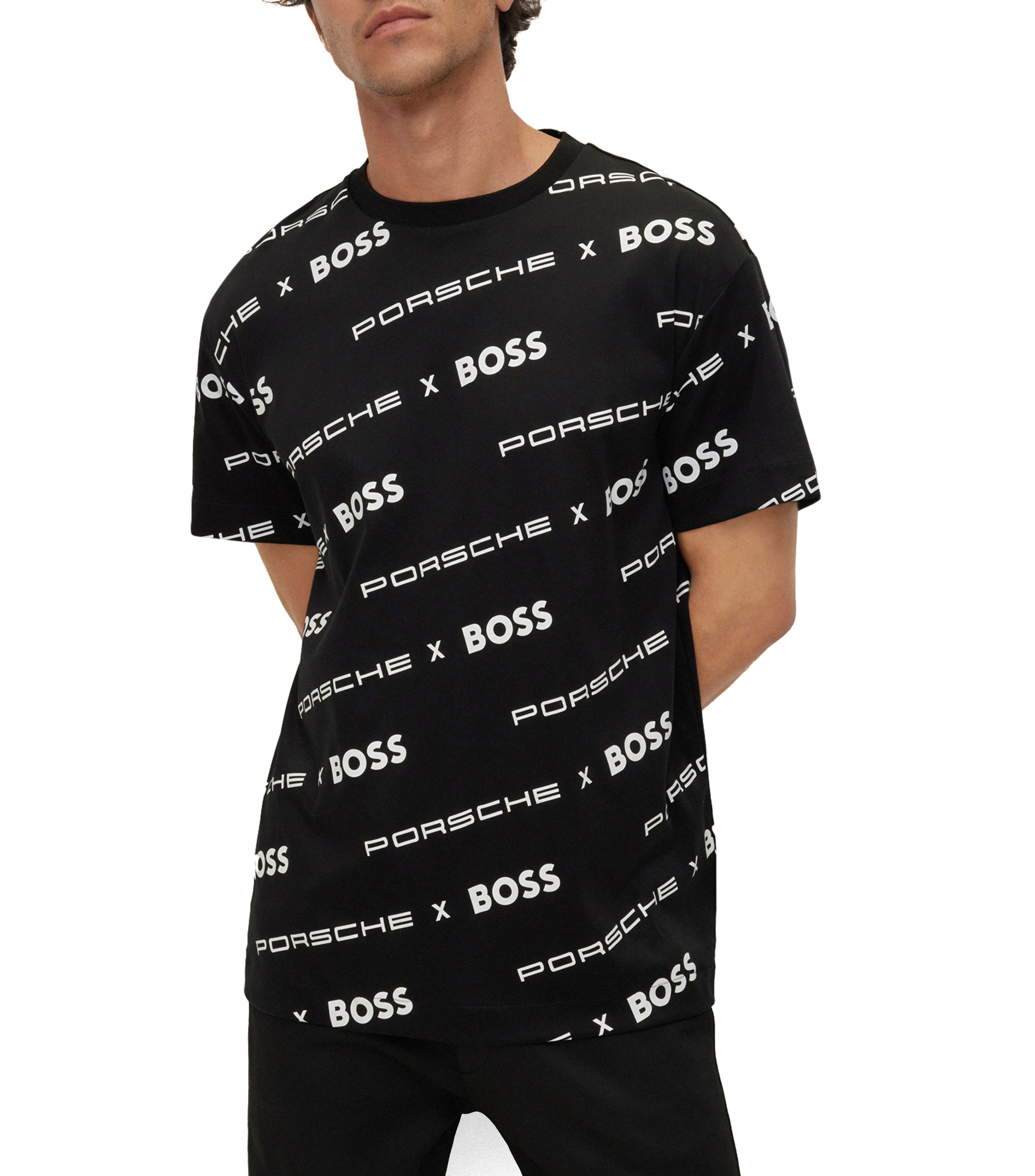 Boss Playera Porsche x Boss estampada en algodón interlock Hombre - El ...