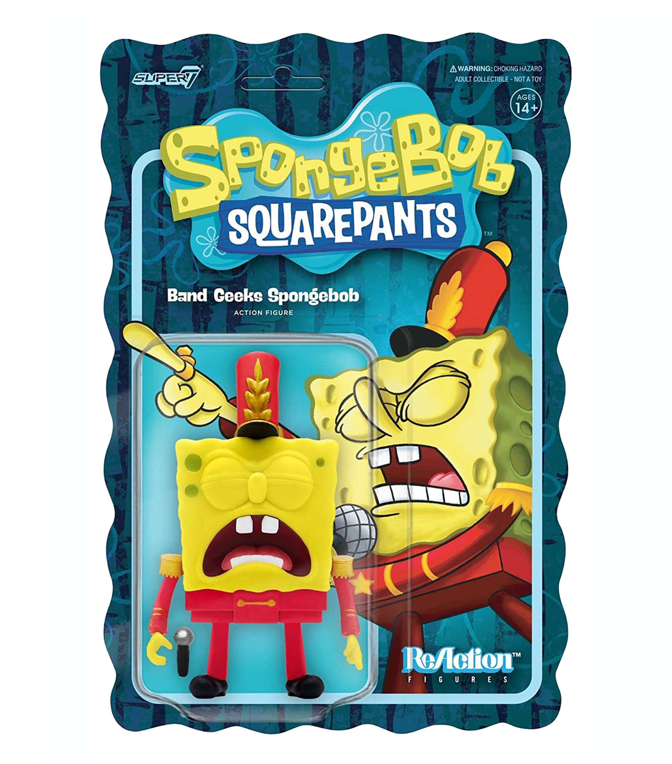 Super7 Figura Bob Esponja La Banda De Tontos El Palacio De Hierro