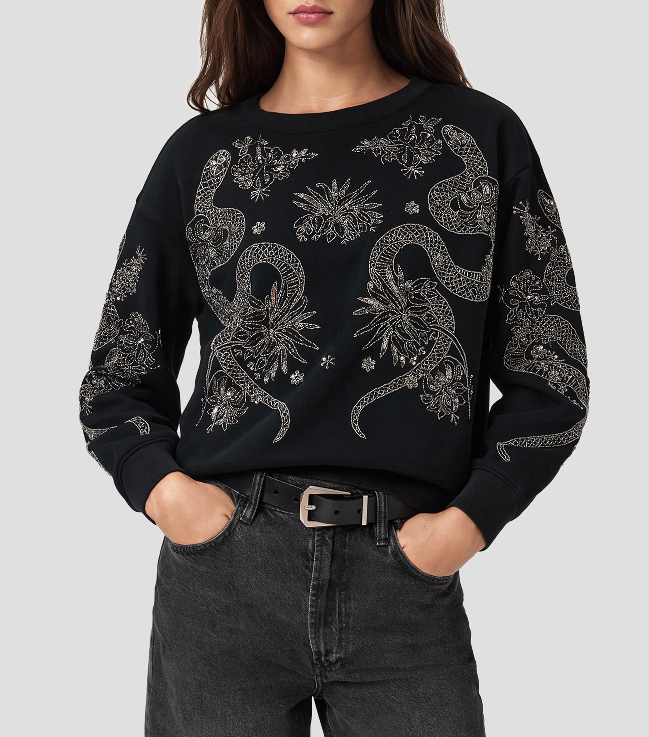 AllSaints Sudadera Cecile Pippa Mujer |El Palacio de Hierro