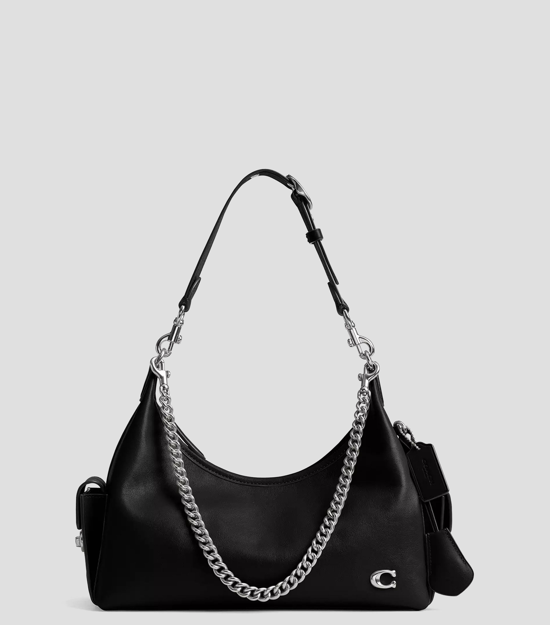 Coach Bolsa shoulder Juliet 20 en piel negra Mujer |El Palacio de Hierro