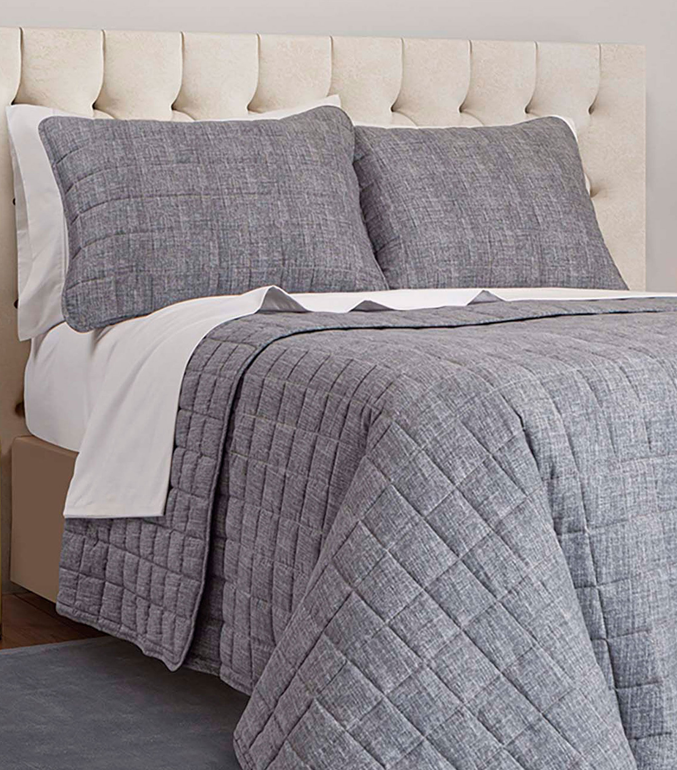 Chester & Peck: Juego de Colcha Matrimonial, Queen Size en algodón ...