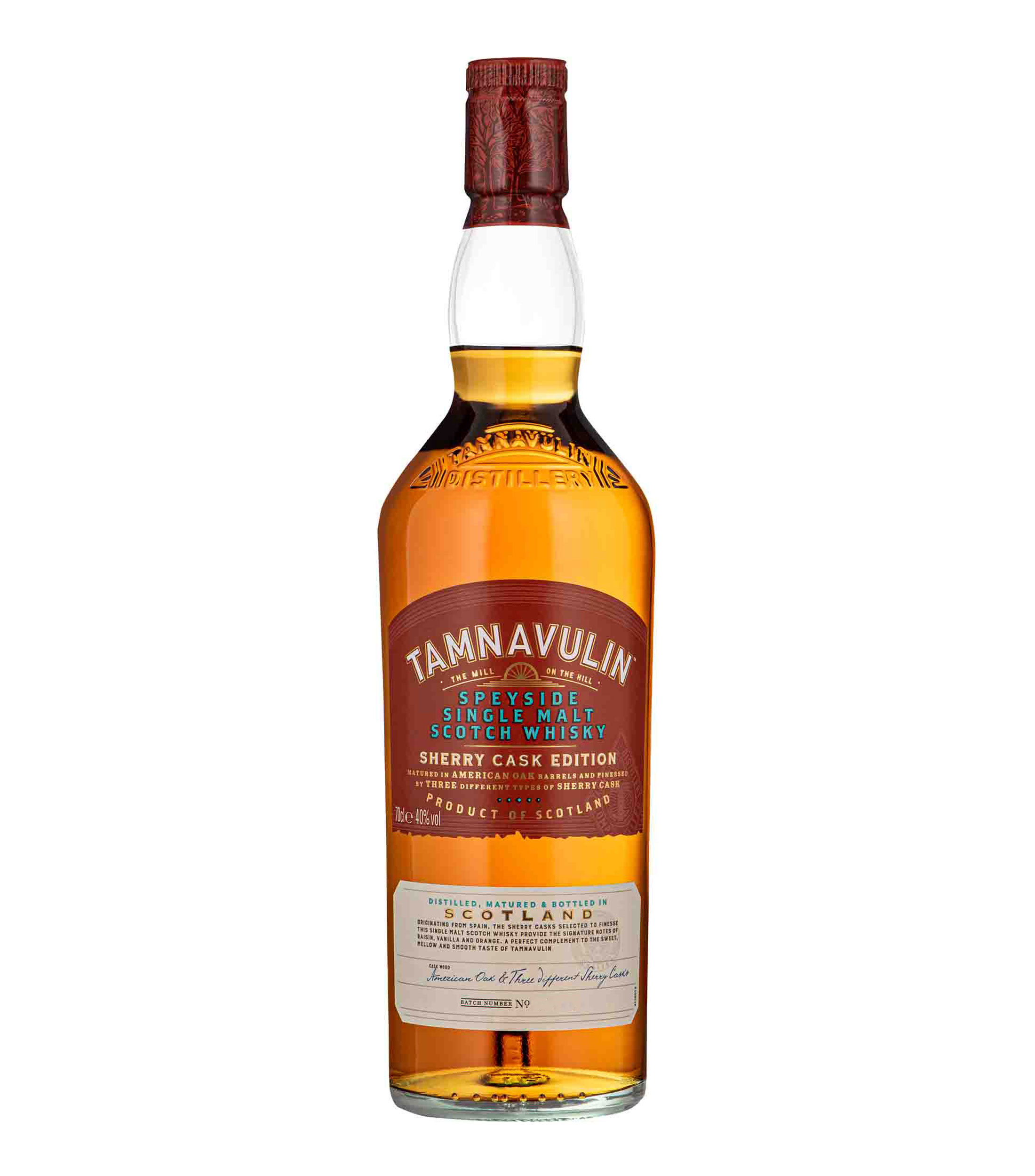 Tamnavulin: Whisky Tamnavulin Sherry Cask, 700 ml | El Palacio de Hierro