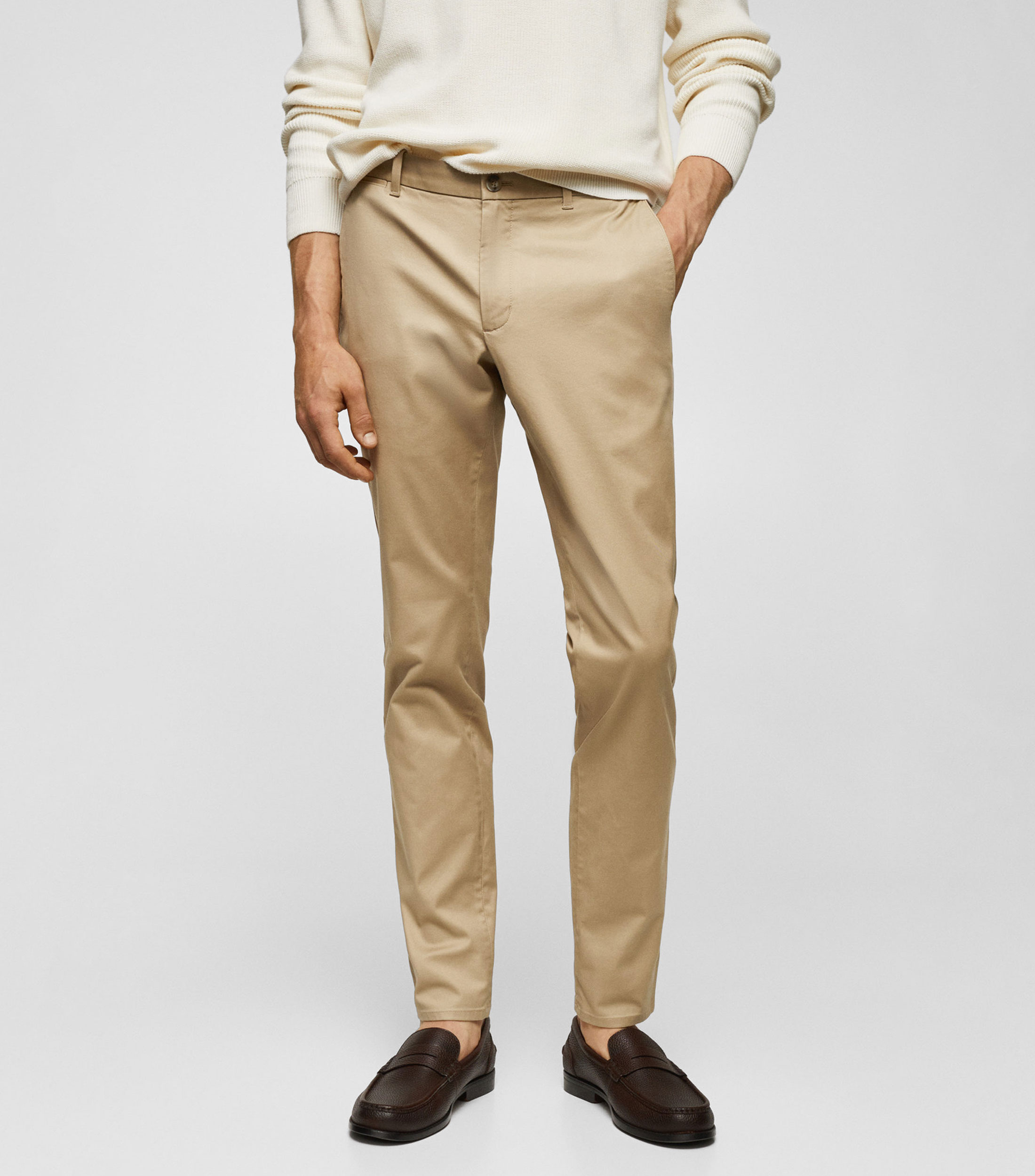 Mango: Pantalón tipo chino Hombre | El Palacio de Hierro