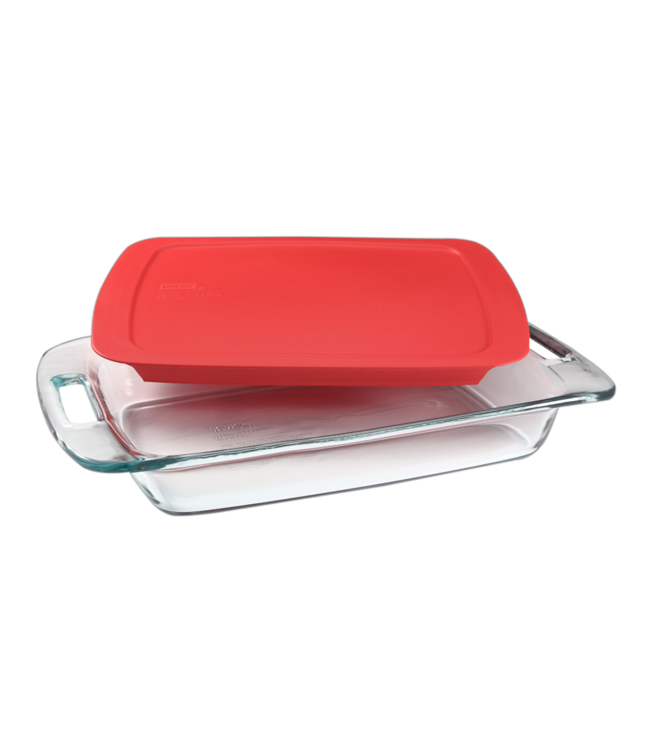 Pyrex Refractario rectangular de vidro con tapa, 2.8 L - El Palacio de ...
