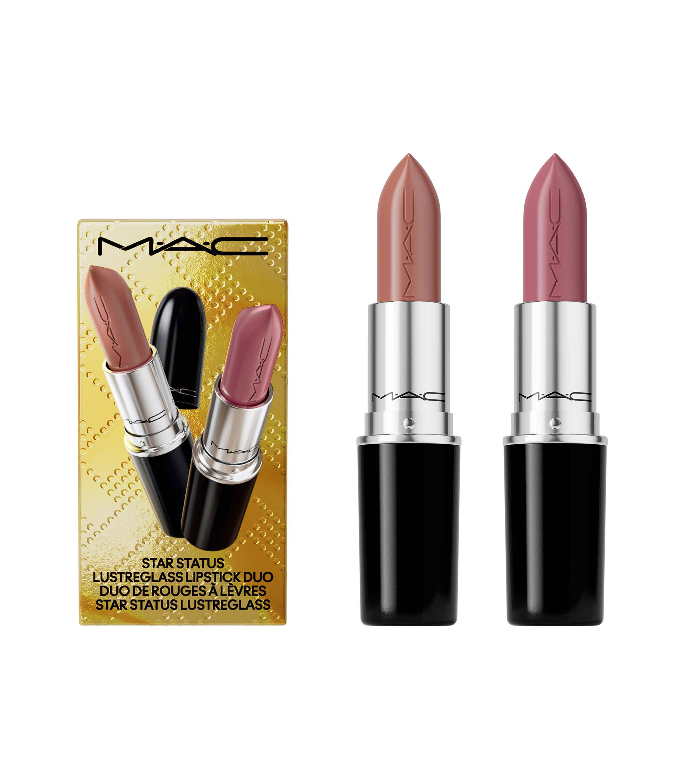 MAC: Set de labiales Star Status Lustreglass Unisex | El Palacio de Hierro