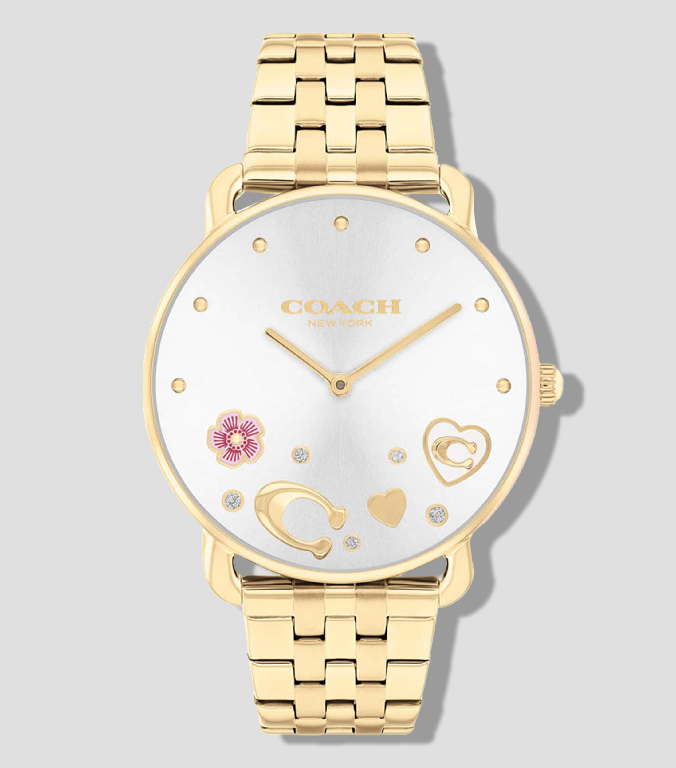 COACH: Reloj para Mujer Elliot Casual, Dorado | El Palacio de Hierro