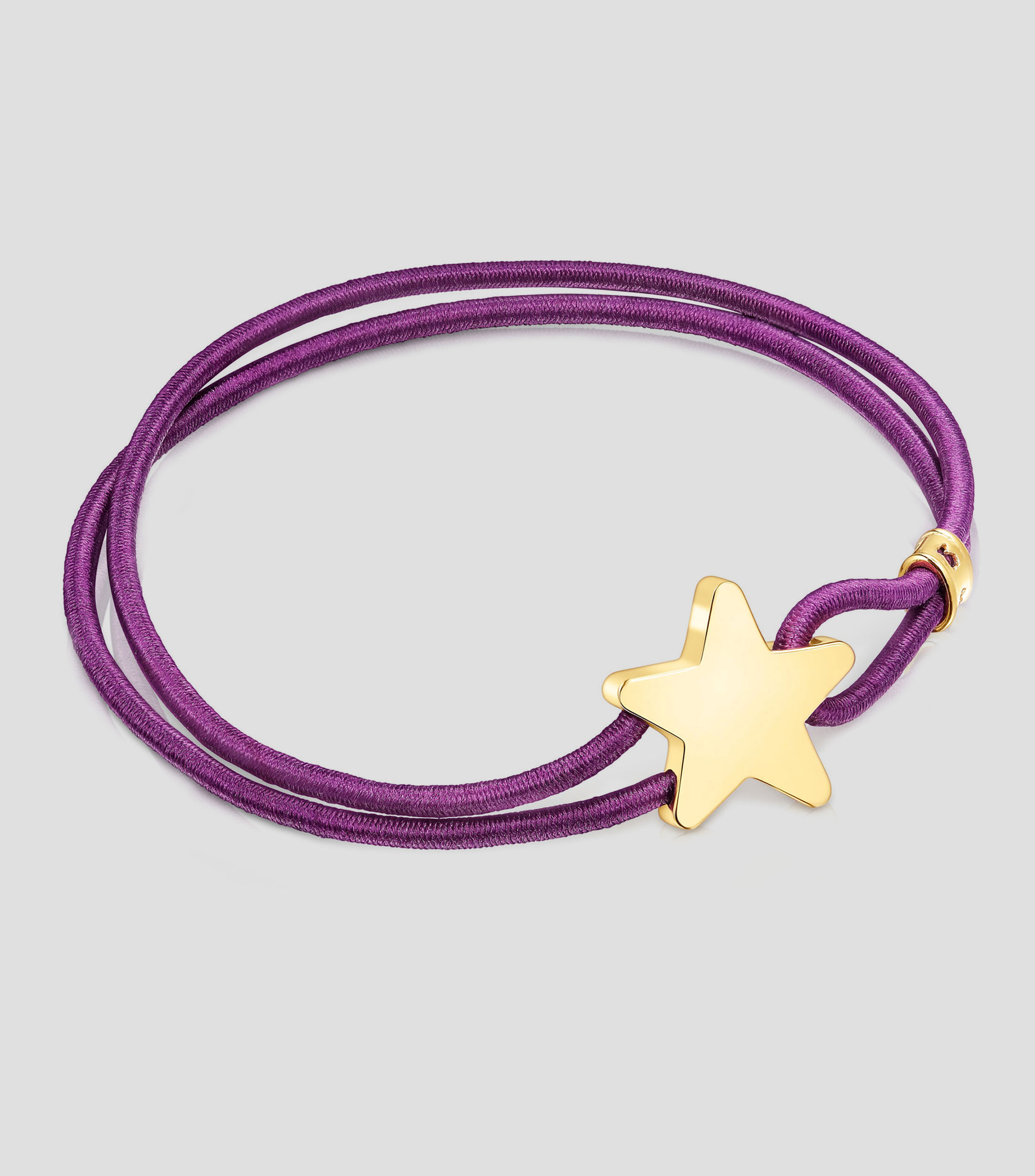 Tous Pulsera elástica Morada con estrella Sweet Dolls Mujer - El ...