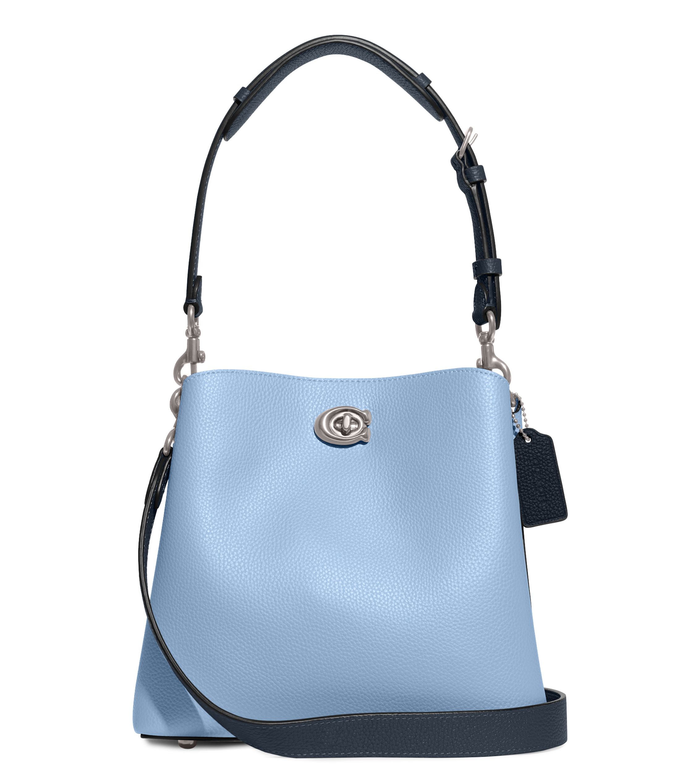 COACH: Bolso Bucket azul en piel Willow Mujer | El Palacio de Hierro
