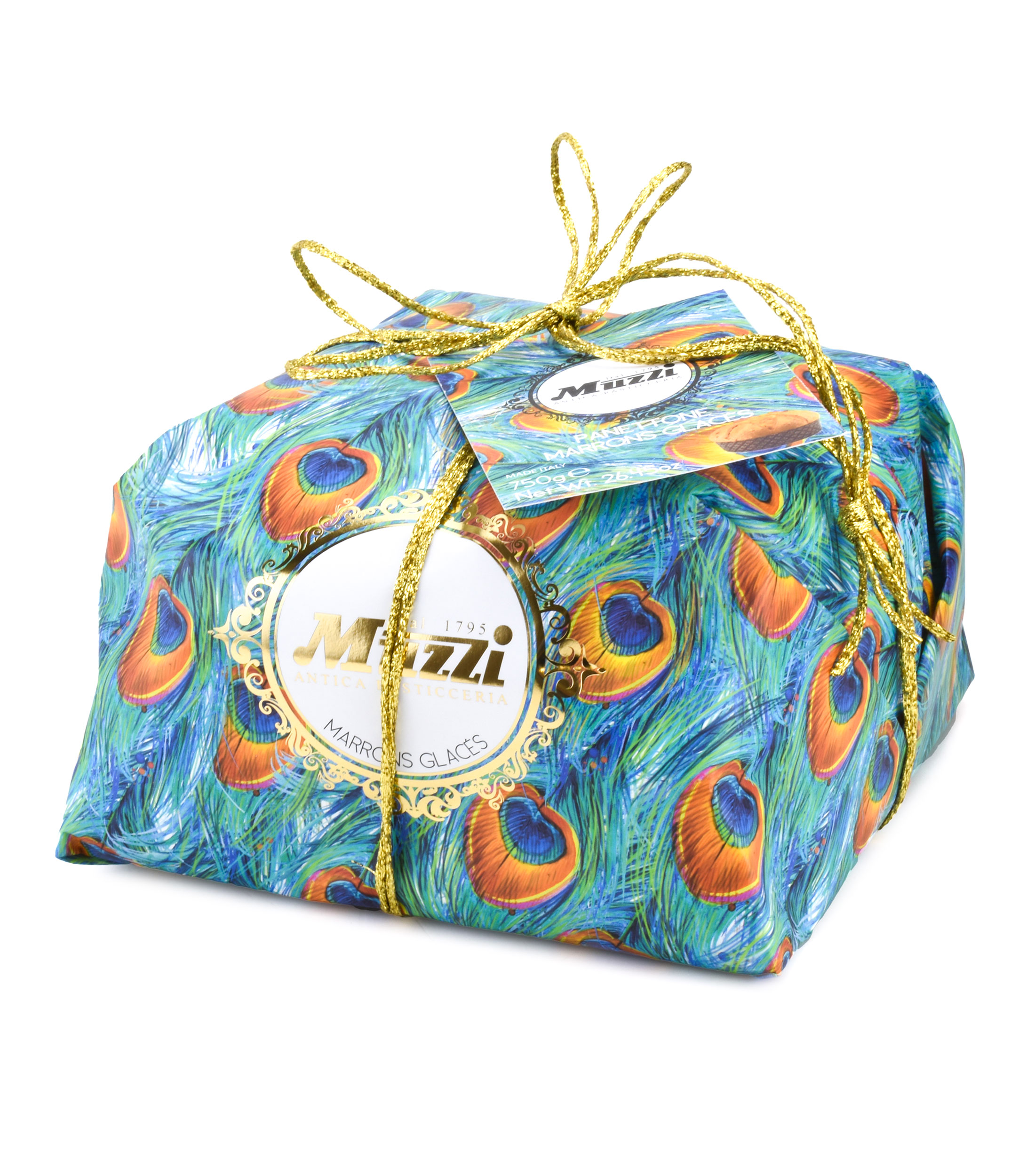 Muzzi Panettone Marron Glase, 750 g - El Palacio de Hierro