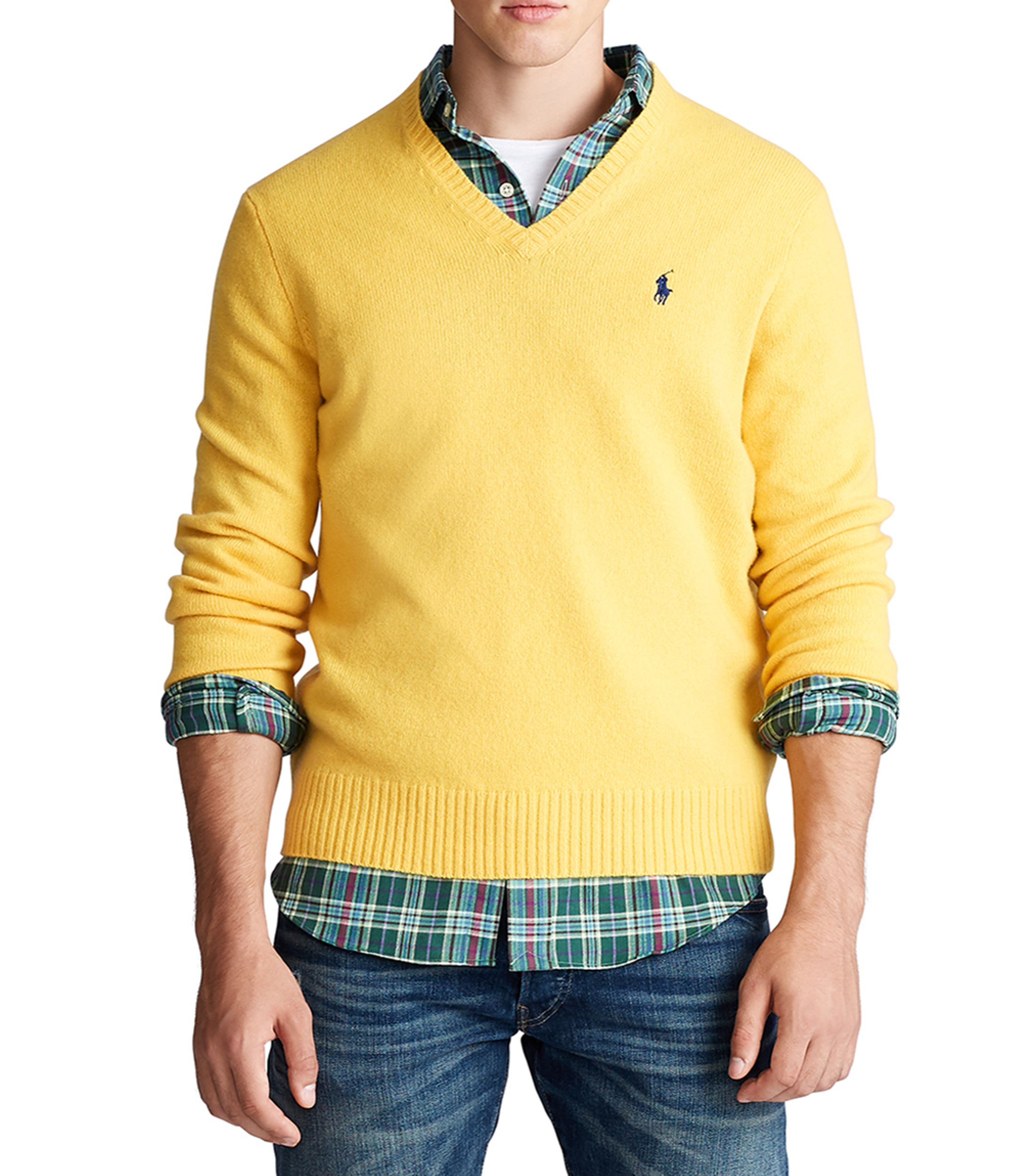 Polo Ralph Lauren Suéter cuello "V" Hombre