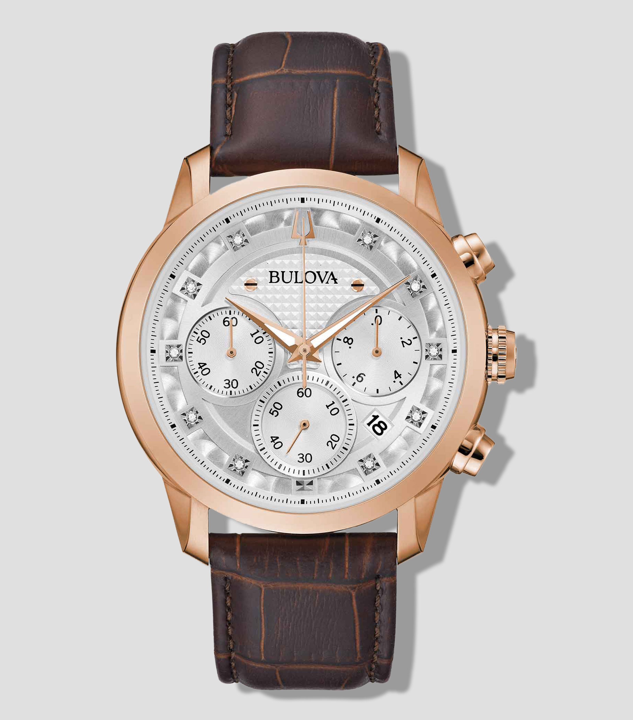 Bulova Reloj para Hombre Clásicos Sutton Casual, Oro rosa - El Palacio ...