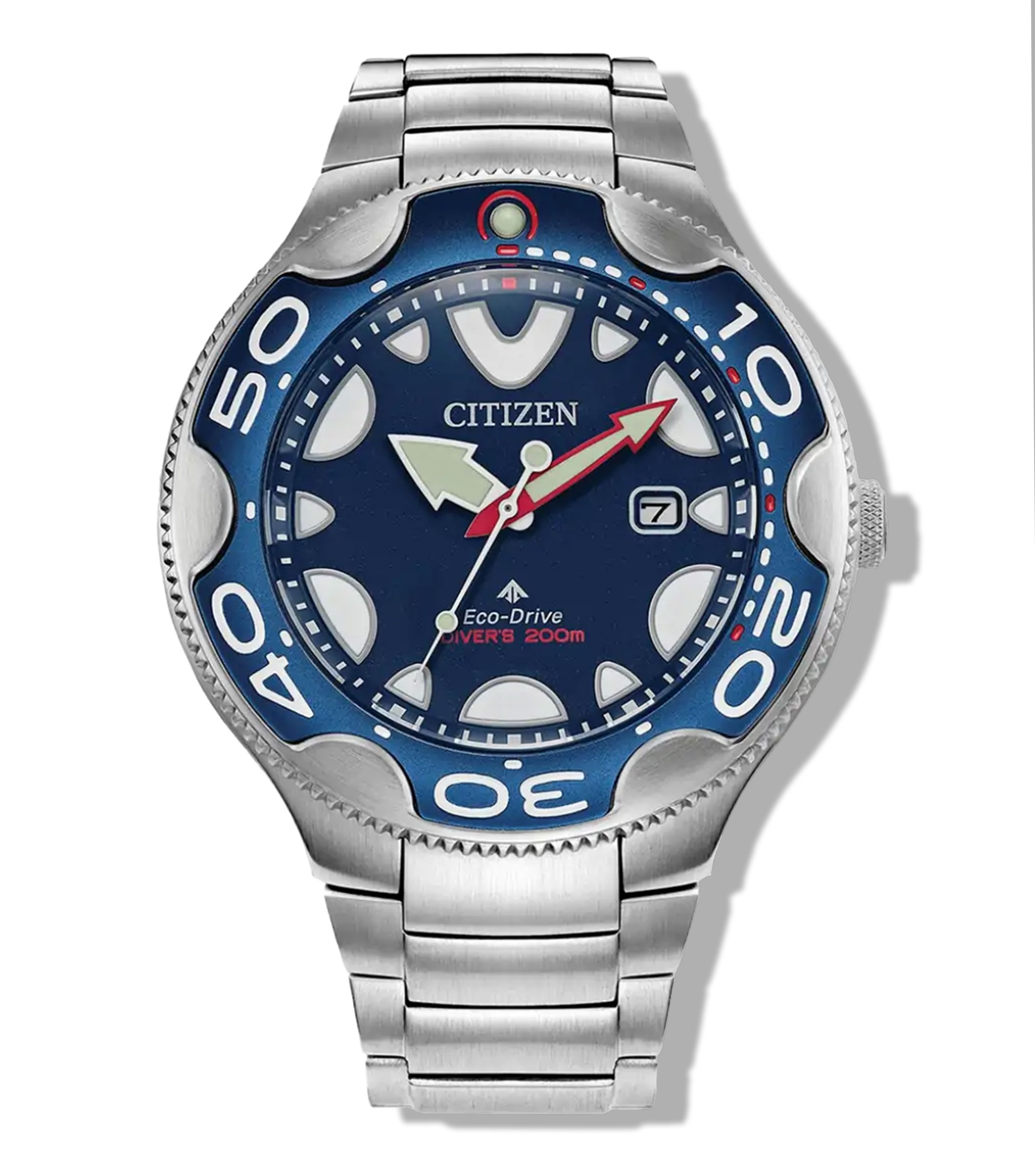 Citizen Reloj para Hombre Promaster Dive Orca Casual Plata, Azul - El ...