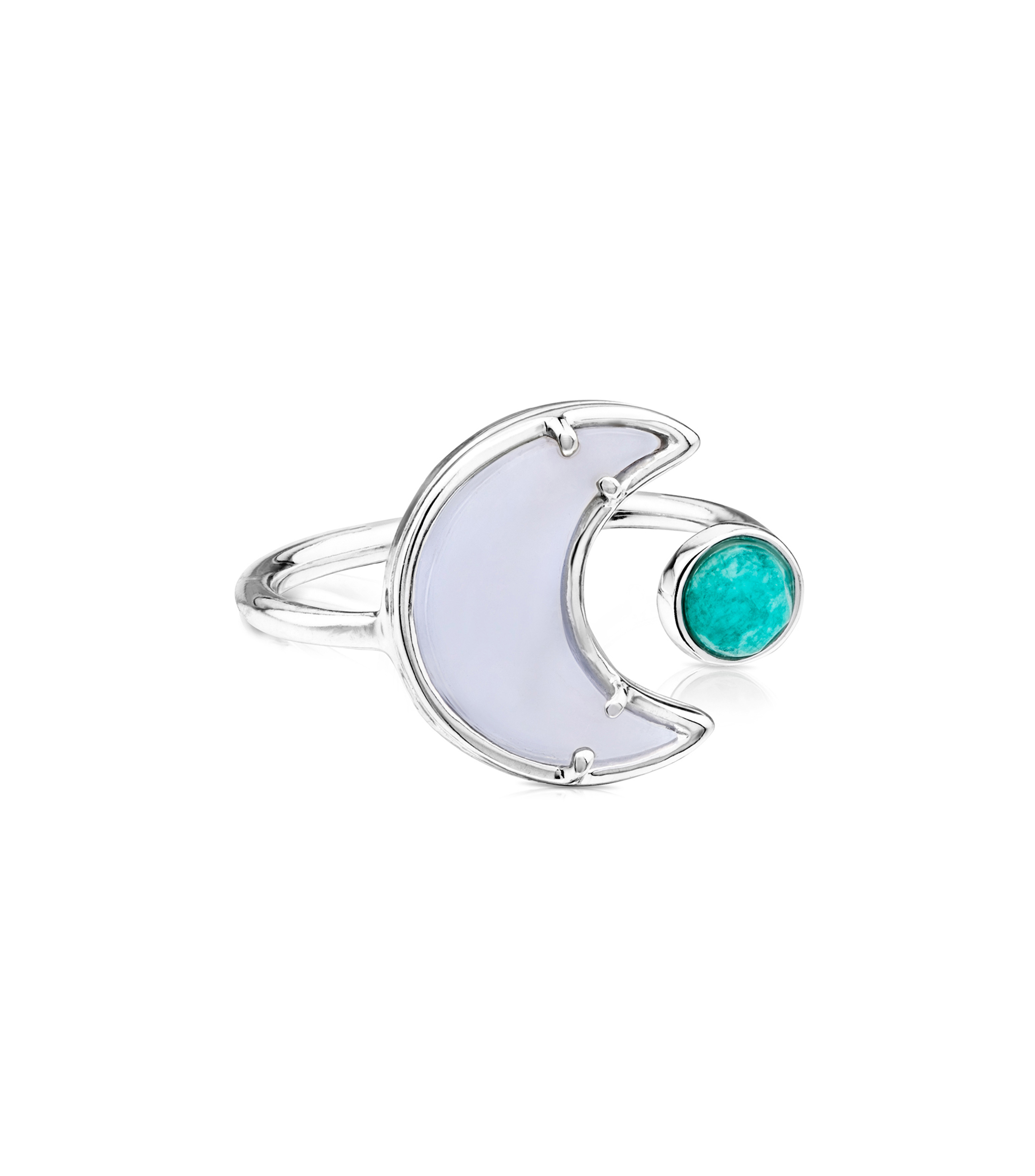 Tous Anillo en plata Lune Cherie Mujer Talla: 6.5 - El Palacio de Hierro