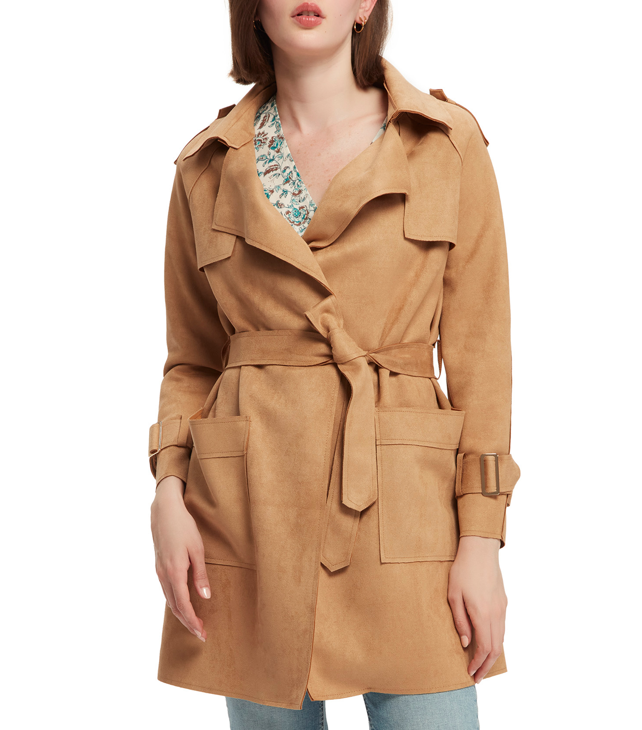 Julio Gabardina corta abierta Mujer - El Palacio de Hierro