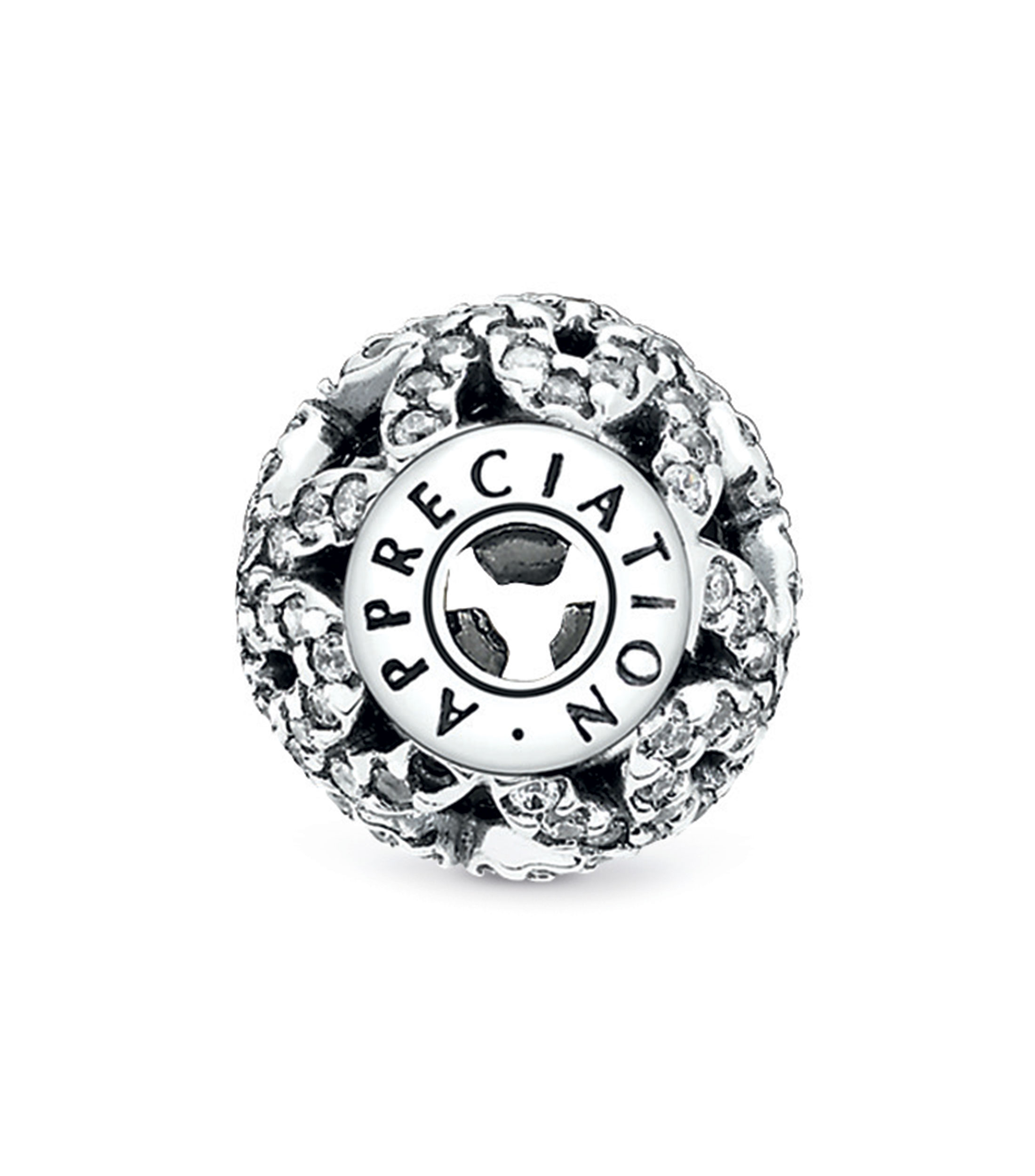 Pandora Charm flor resplandeciente Agradecimiento Mujer - El Palacio de ...