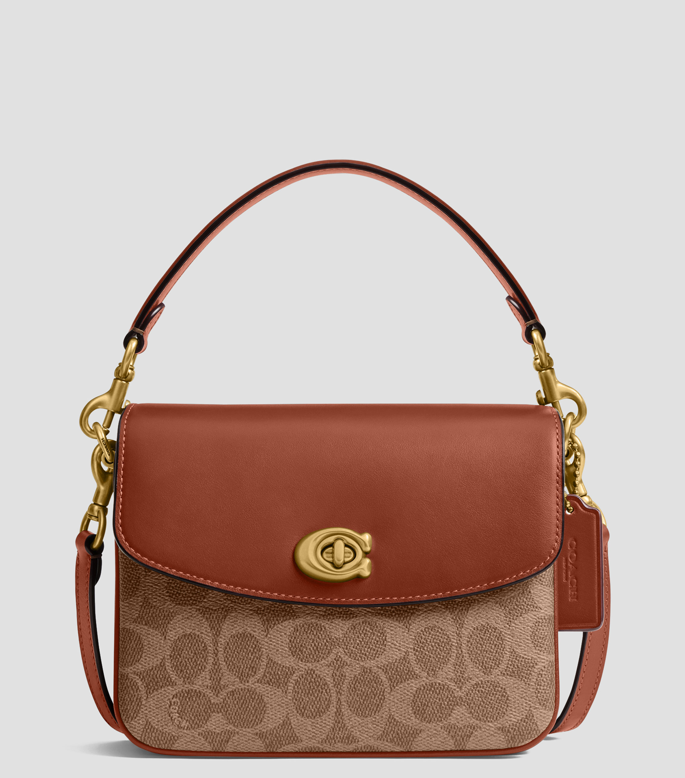 Coach Bolsa crossbody Cassie 19 café estampada Mujer |El Palacio de Hierro