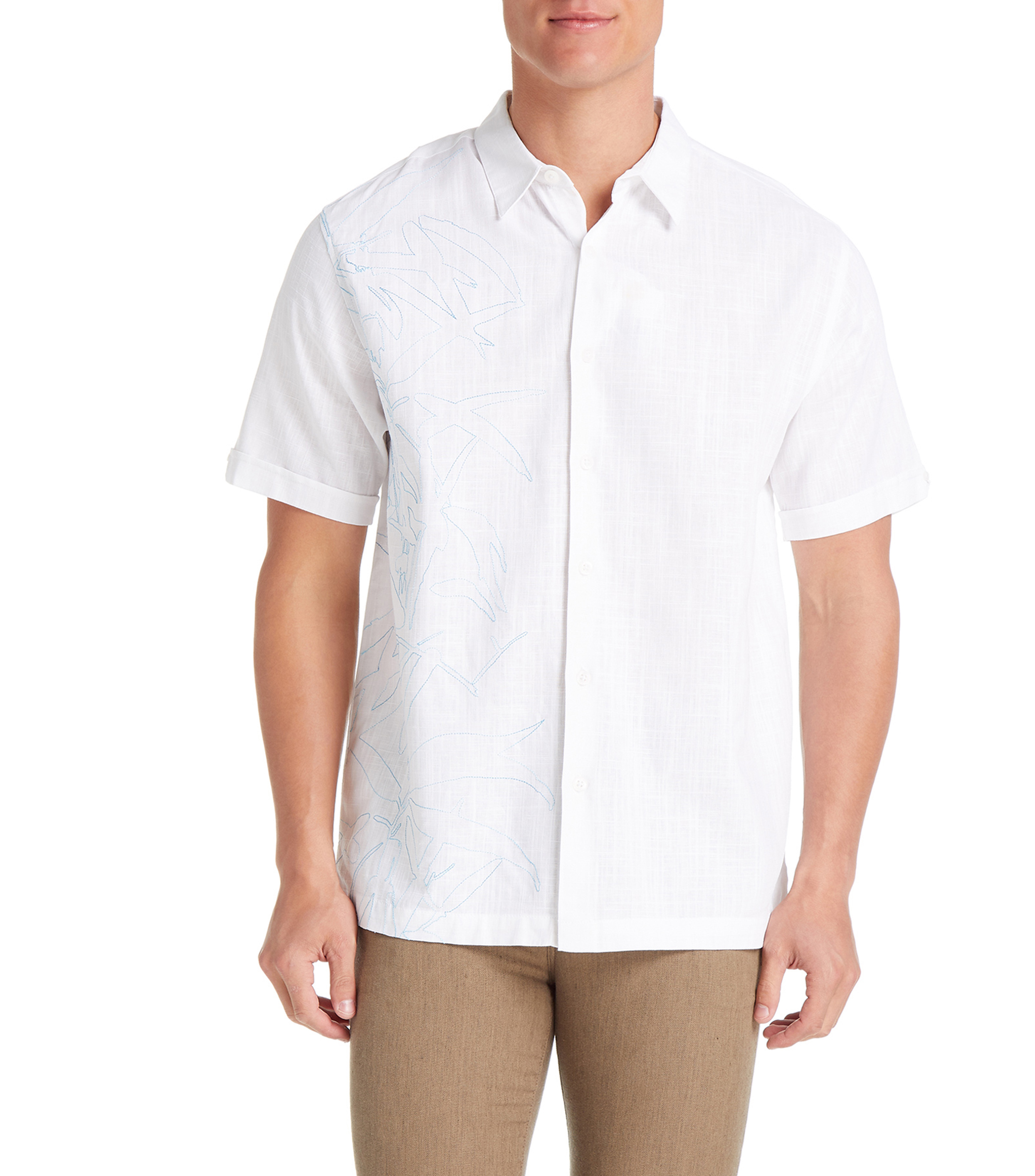 Cubavera Guayabera con palmas manga corta Hombre - El Palacio de Hierro