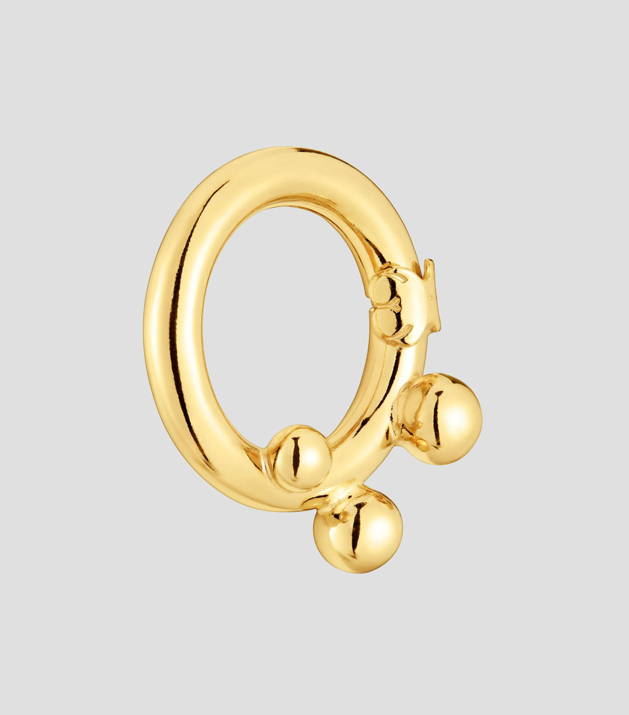 Tous Anilla pequeña en plata y detalles Hold Mujer - El Palacio de Hierro