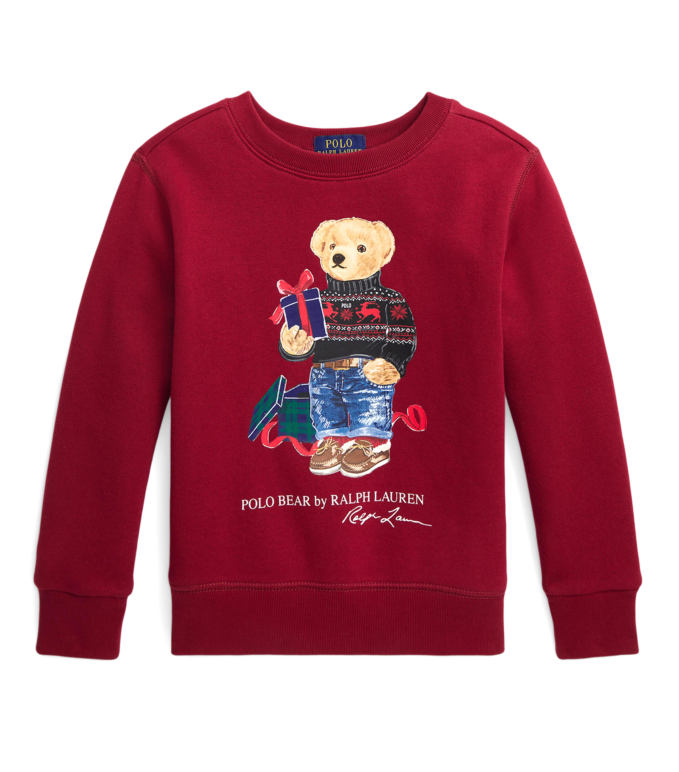 Polo Ralph Lauren: Sudadera polar con osito Polo Niño | El Palacio de ...