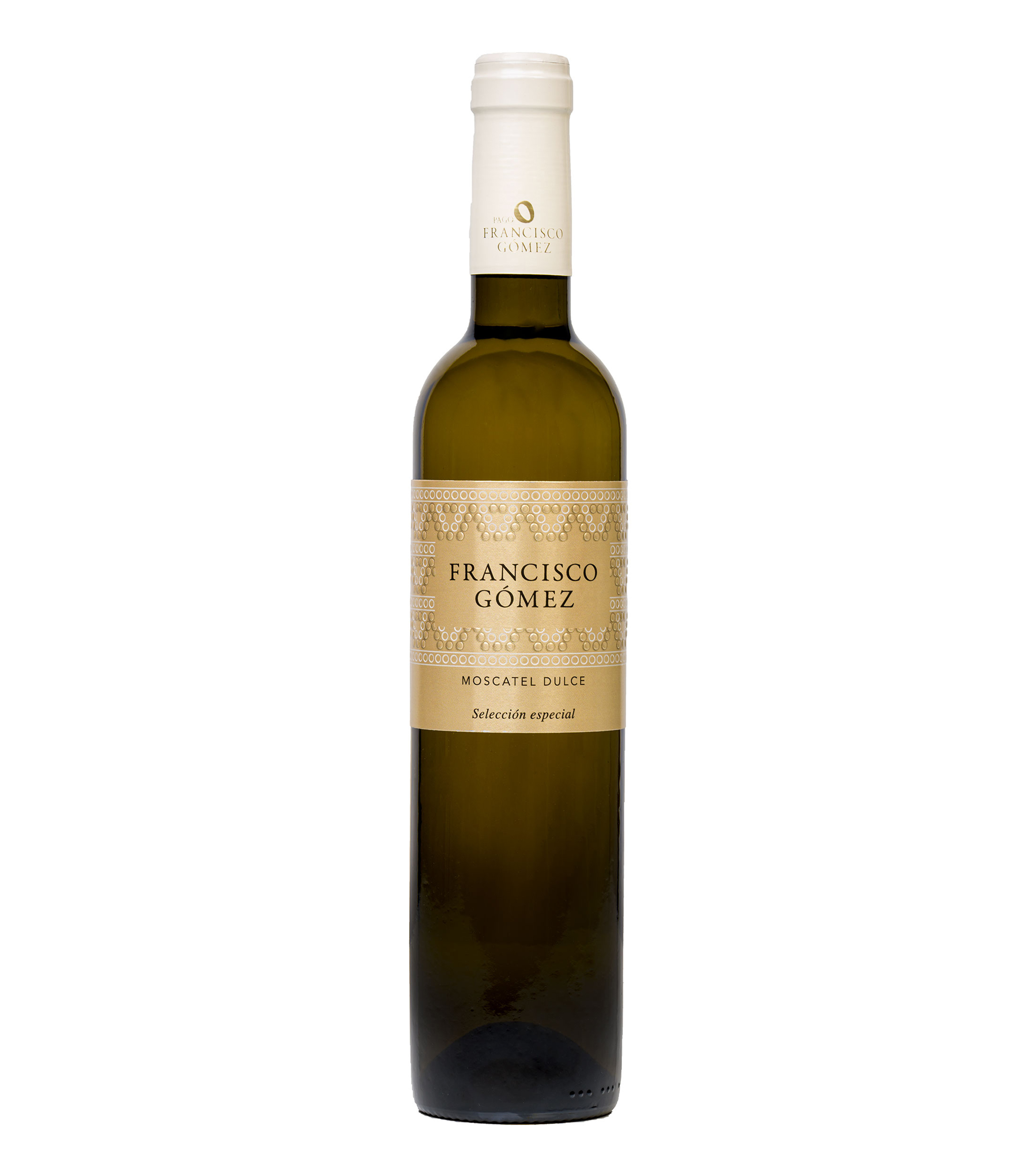 Francisco Gómez Vino Blanco Moscatel, 500 ml - El Palacio de Hierro