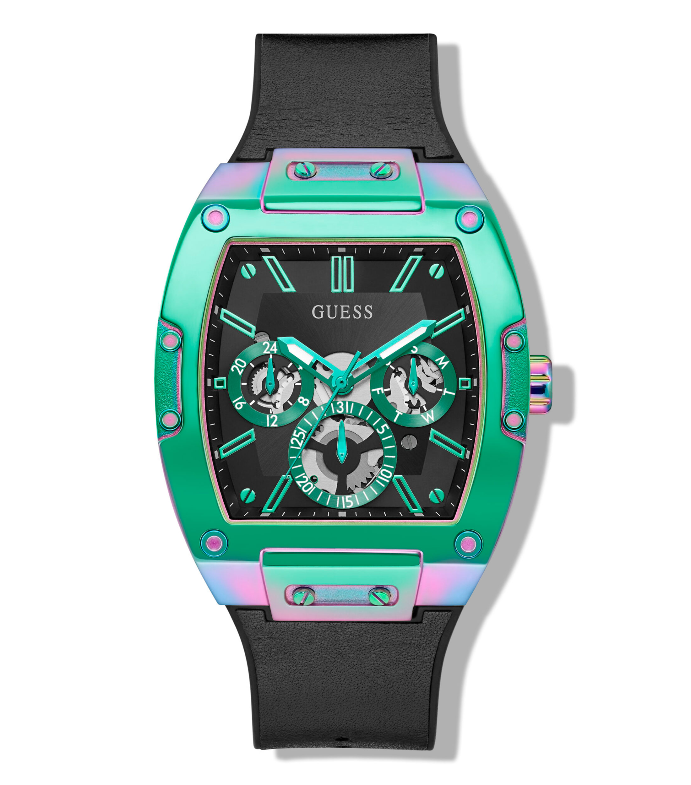 Guess: Reloj para Hombre Phoenix Casual, Verde | El Palacio de Hierro