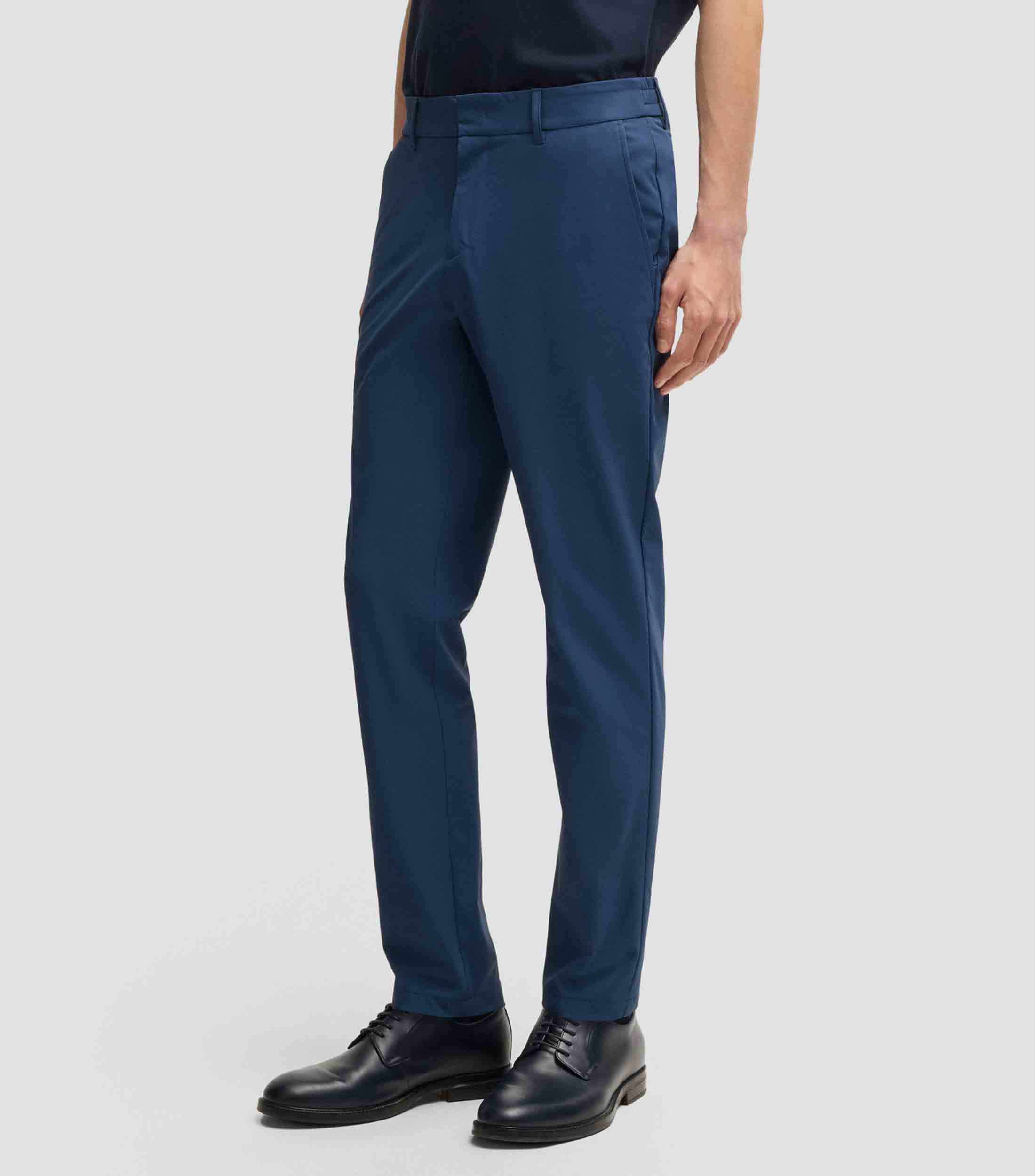 Hugo Boss Pantalón slim fit en tejido de membrana elástica Hombre |El ...