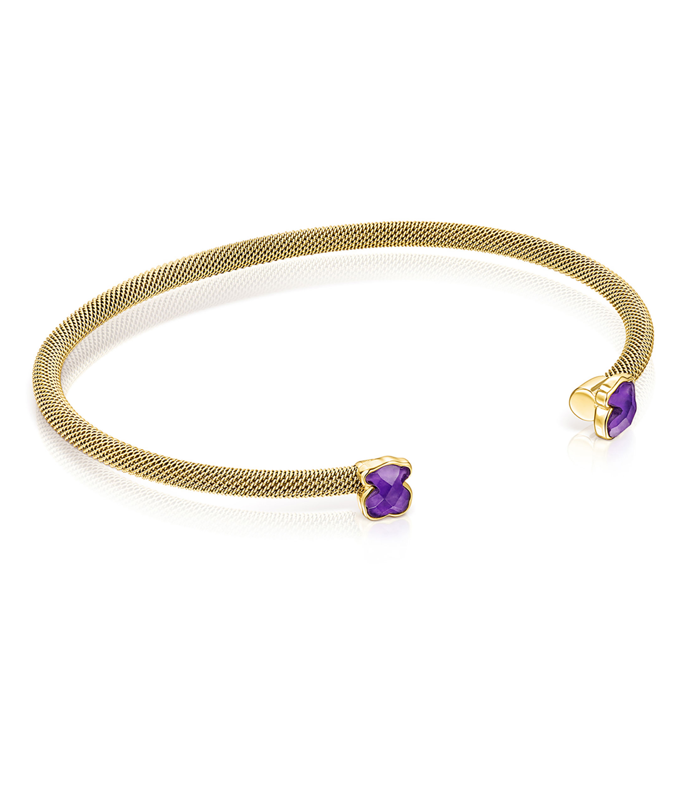 Tous Brazalete Mesh Color con amatista Mujer - El Palacio de Hierro