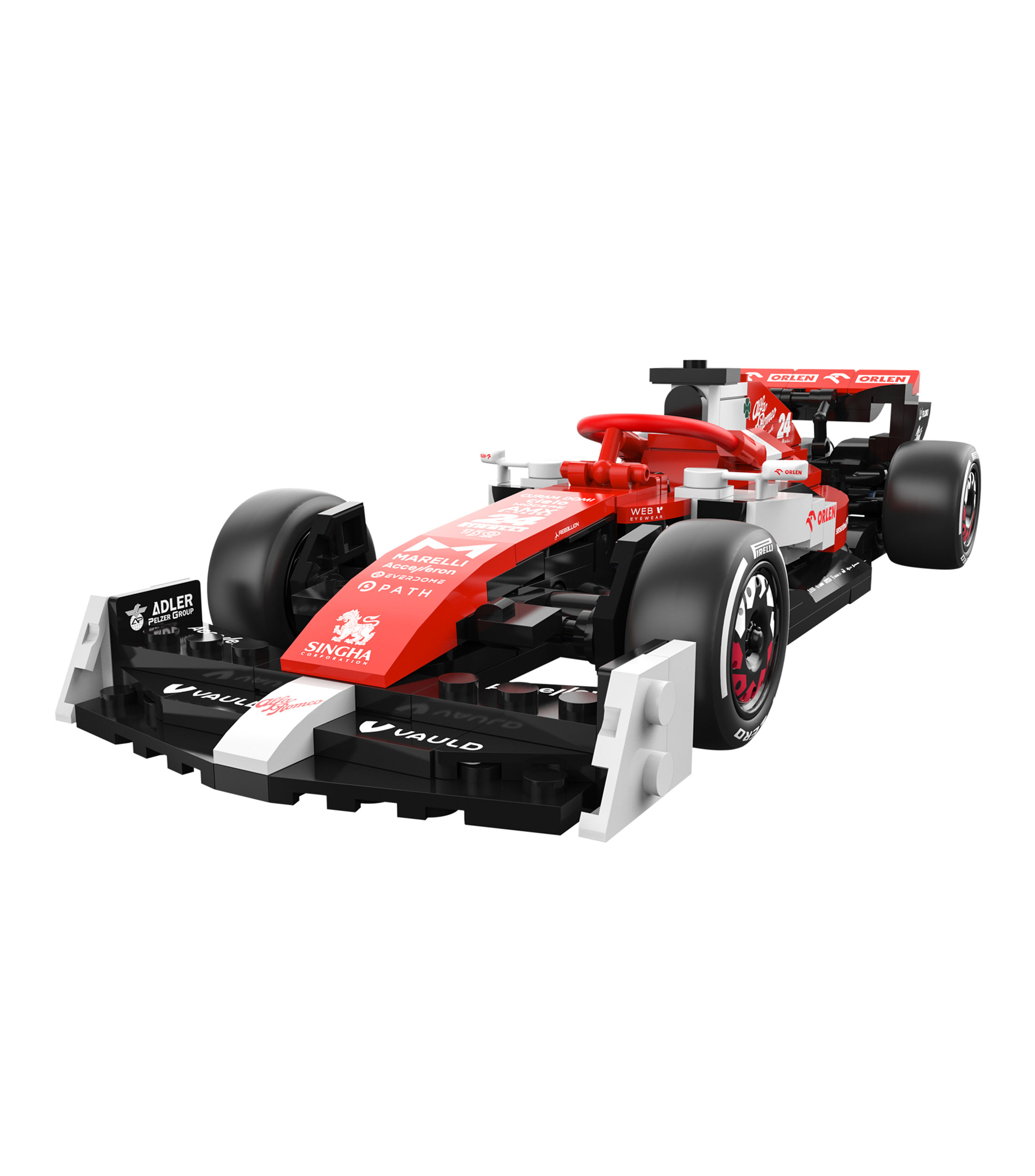 Rastar: Carro bricks 1: 24 Alfa Remeo F1 C42 | El Palacio de Hierro