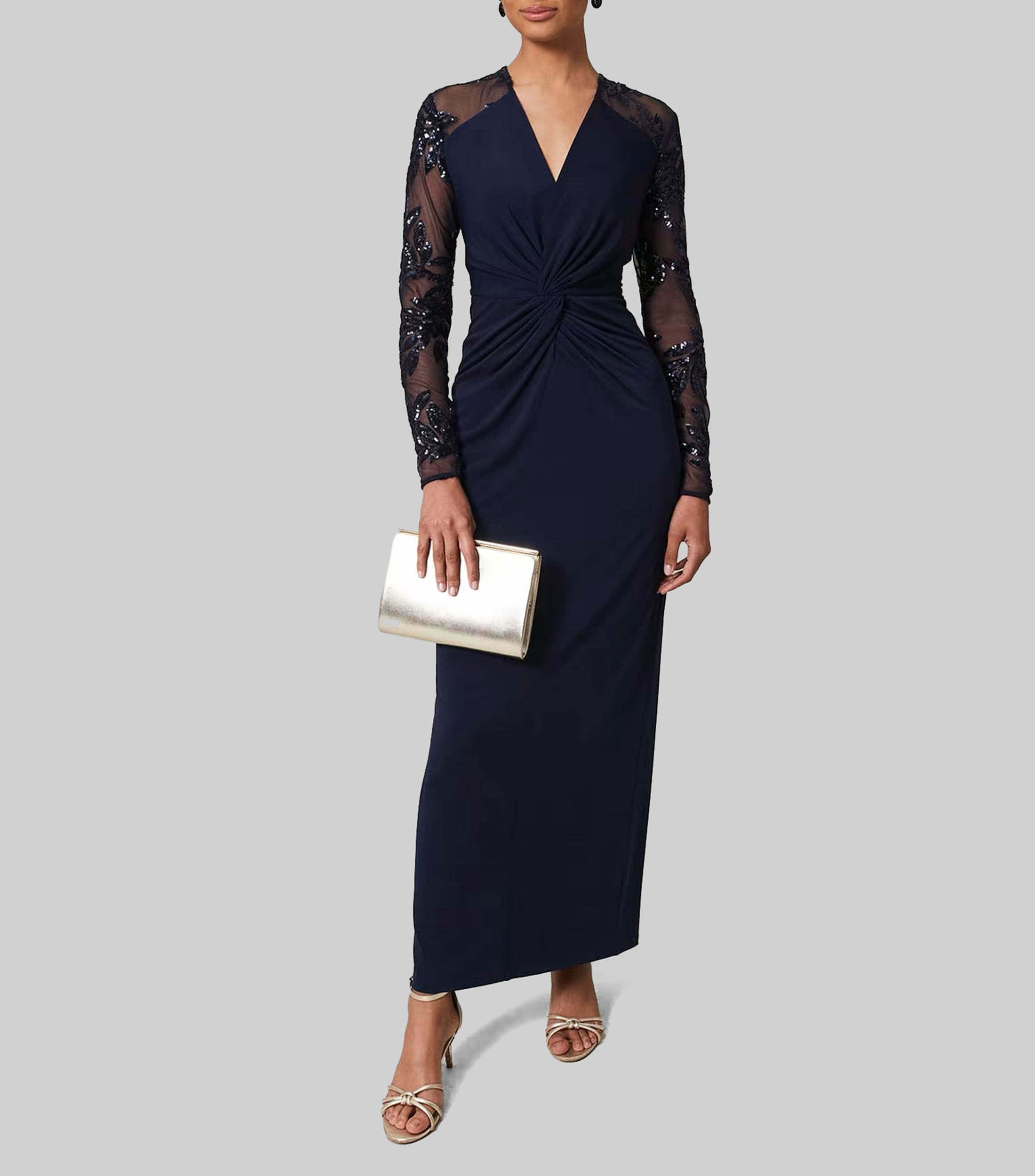 Phase Eight: Maxi vestido de fiesta manga larga Layton Mujer | El ...